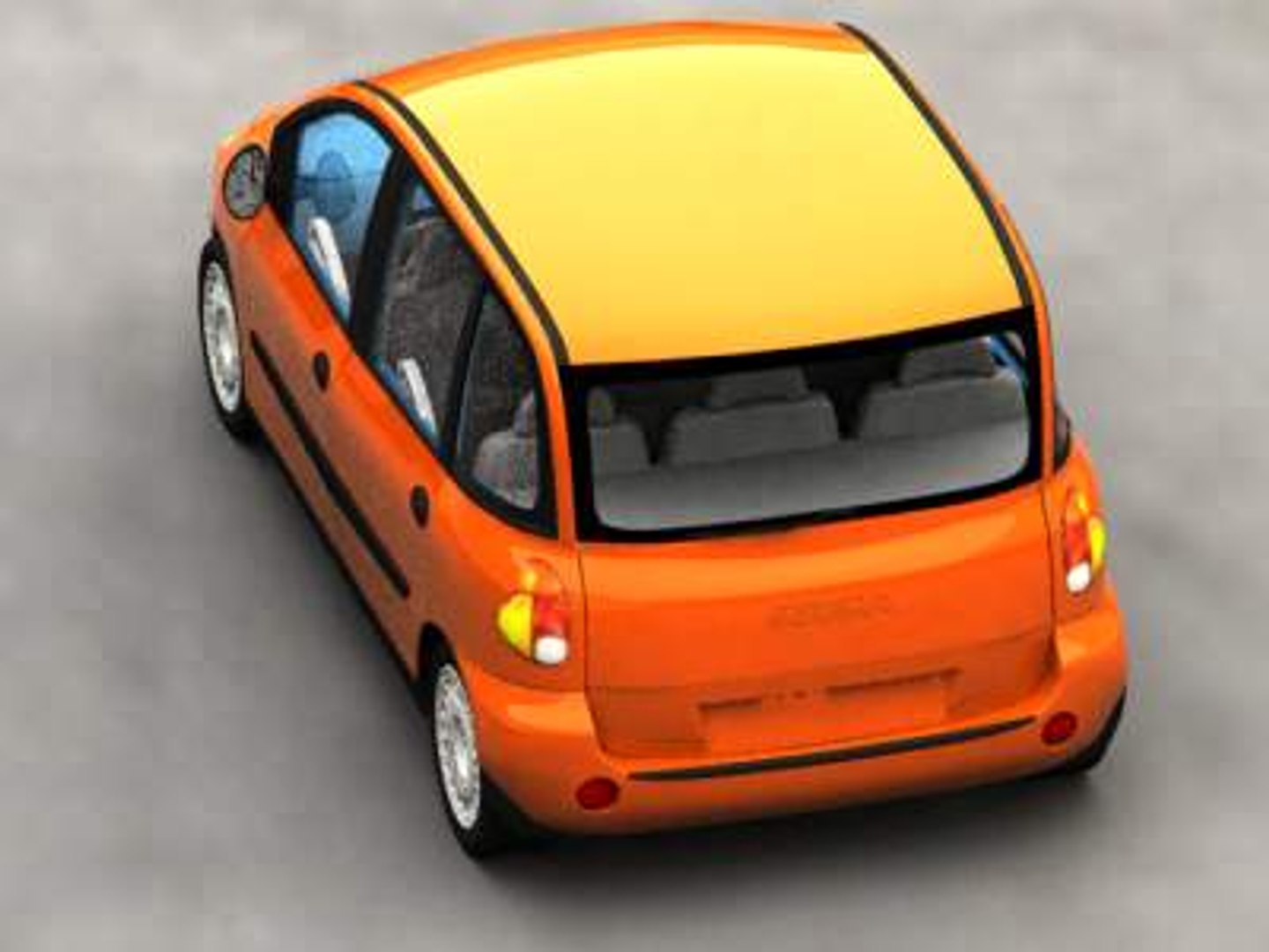 Fiat Multipla 3d Max