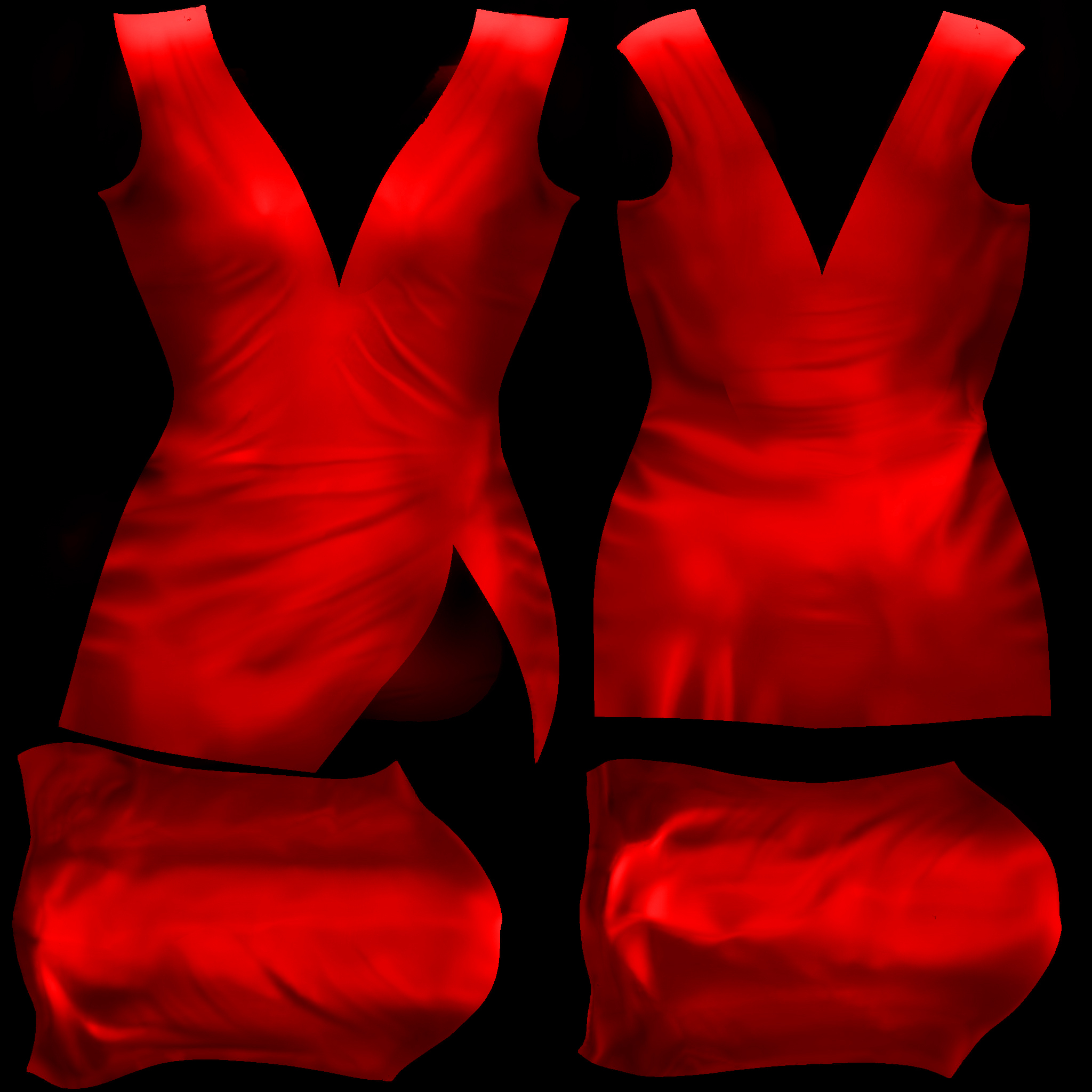 3d Model Mini Dress With Cutout Turbosquid 1959712