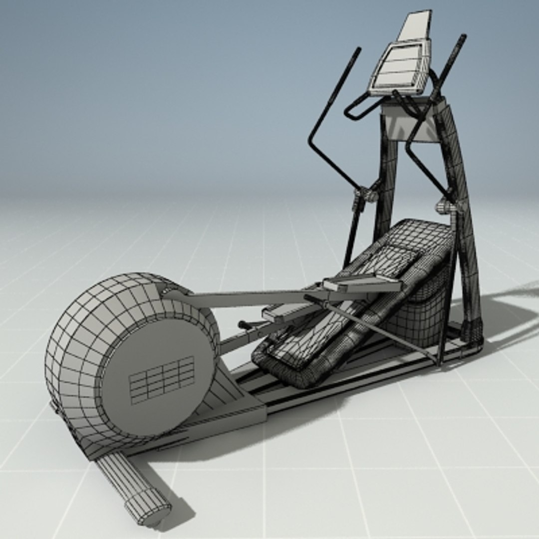 3d elliptical precor model