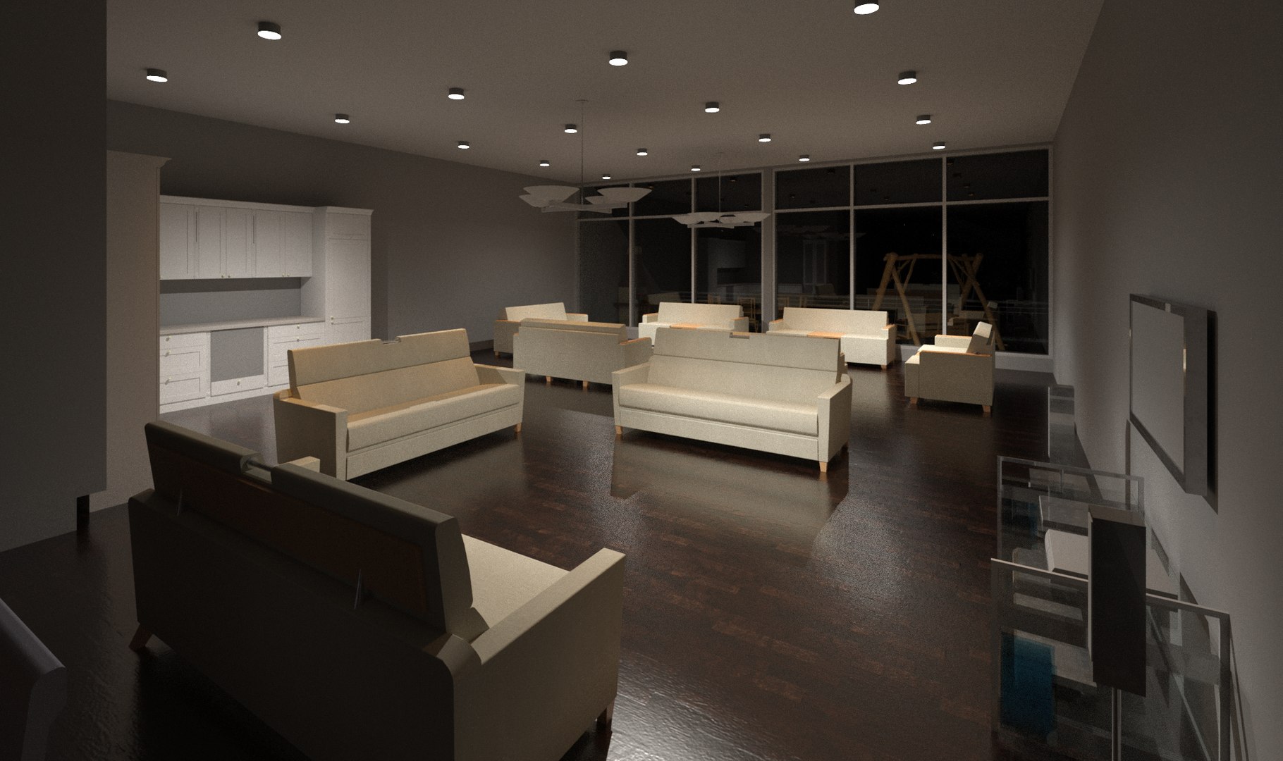 Revit Residential Complex 3D Model - TurboSquid 1468287