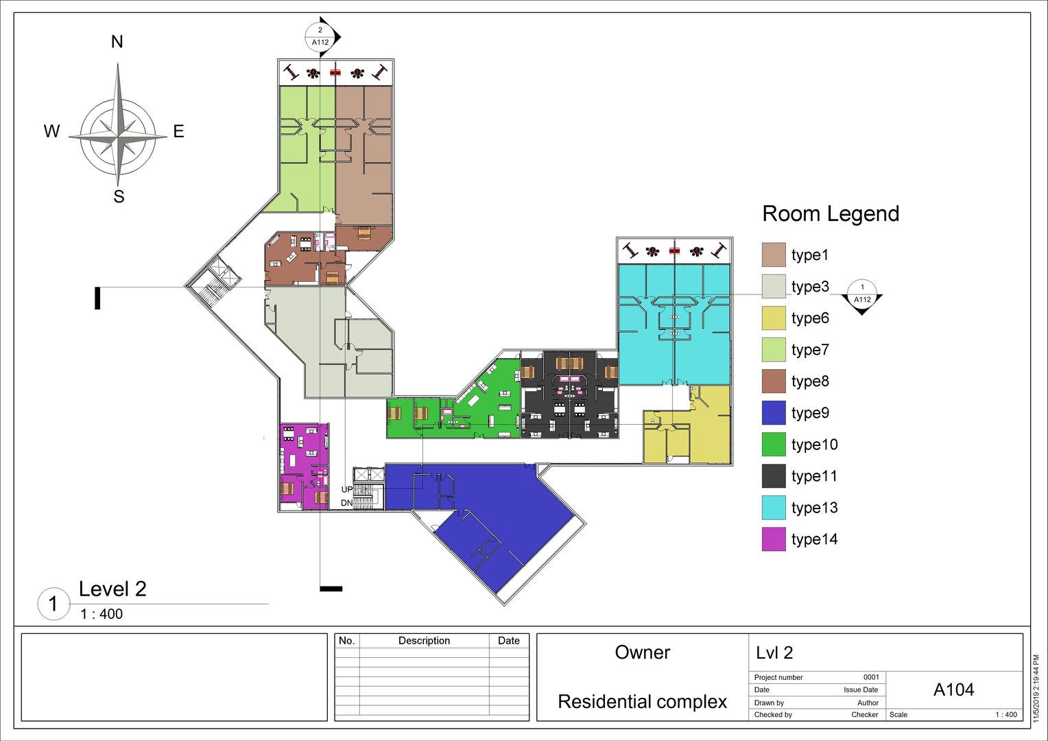 Revit Residential Complex 3D Model - TurboSquid 1468287