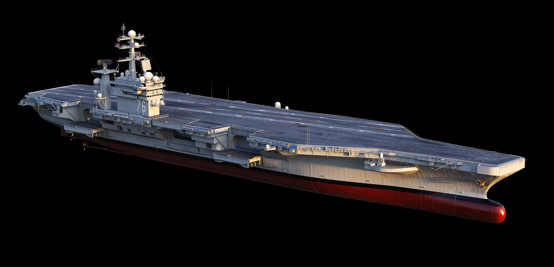 Nimitz Class Carrier 3D model - TurboSquid 1745390