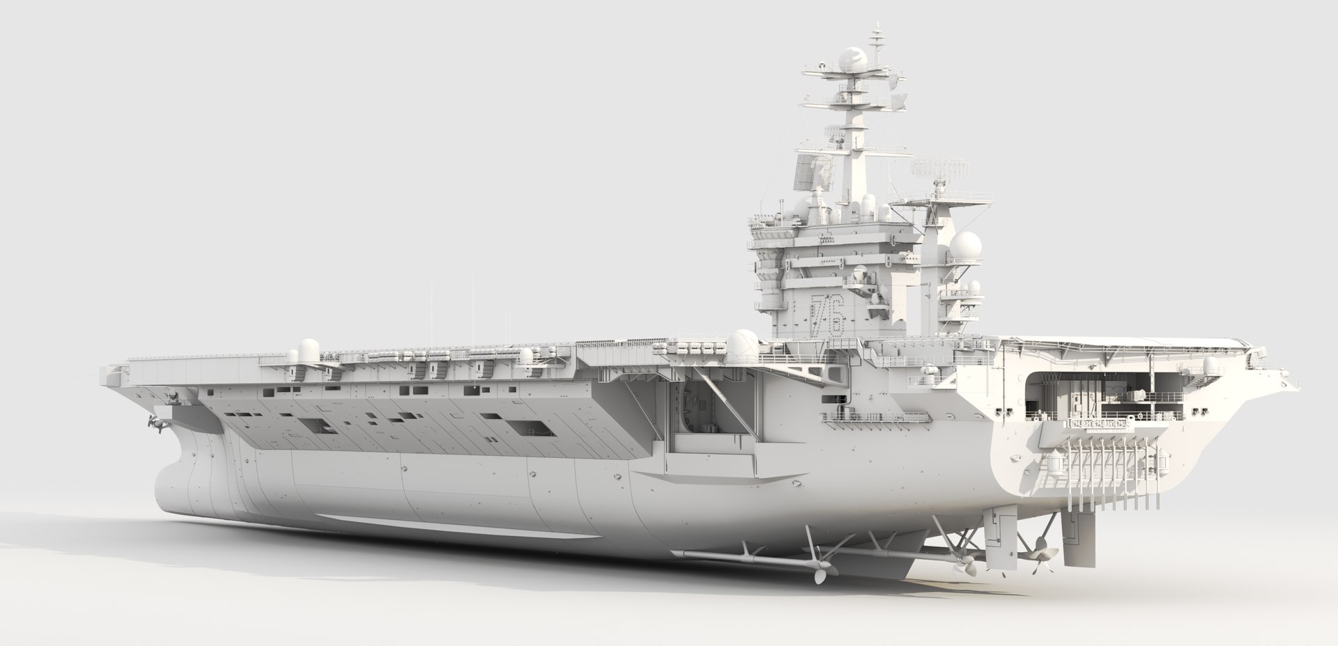 Nimitz Class Carrier 3D model - TurboSquid 1745390