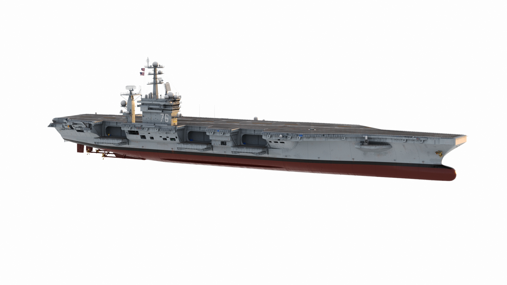 Nimitz Class Carrier 3D model - TurboSquid 1745390