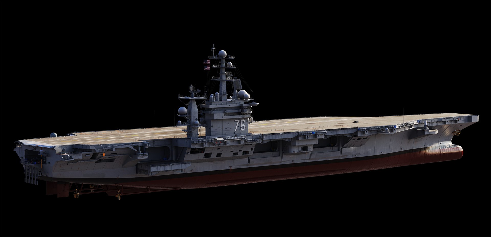 Nimitz Class Carrier 3D model - TurboSquid 1745390