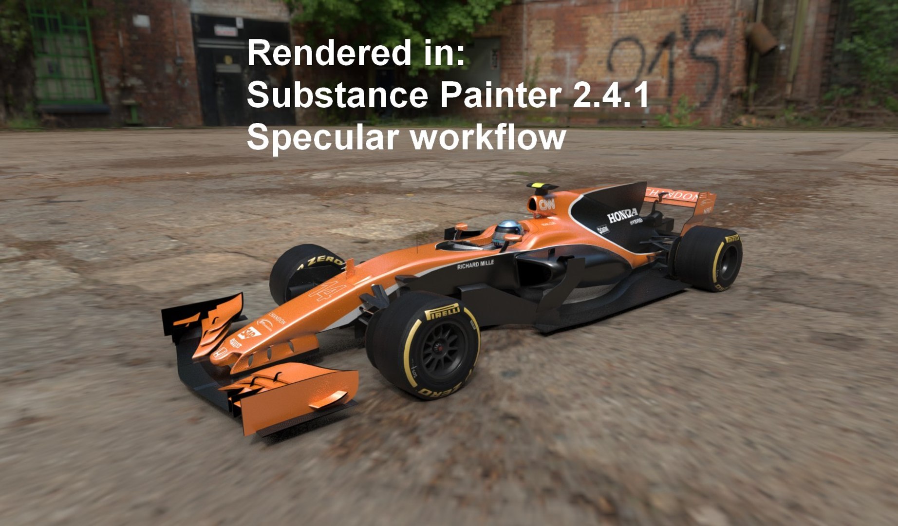 Max Mclaren Mcl32 Formula 1