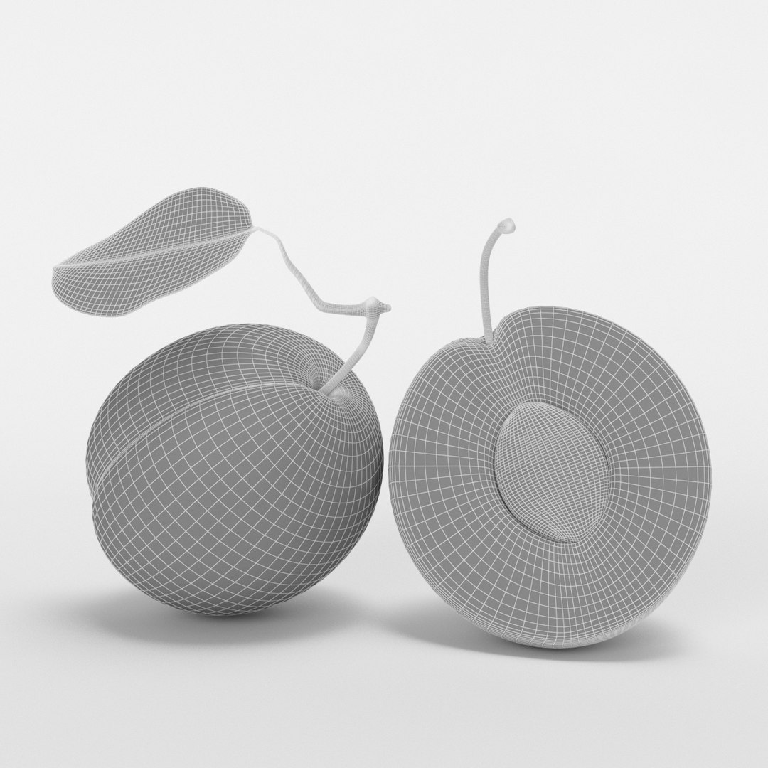 Realistic Plum 3D Model - TurboSquid 1150069