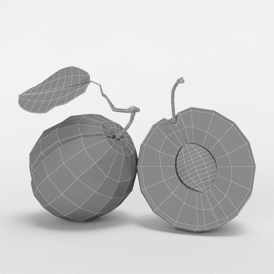 Realistic Plum 3D Model - TurboSquid 1150069