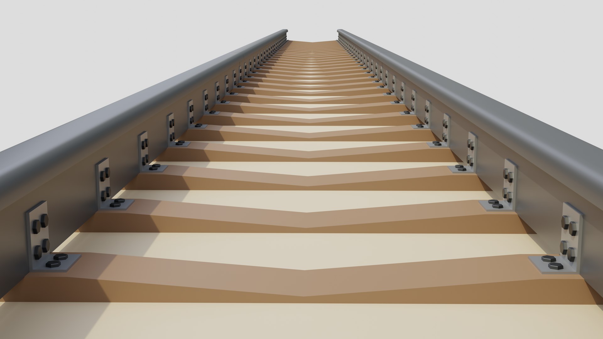 Free Rail Track Lowpoly 3D Model - TurboSquid 2444131