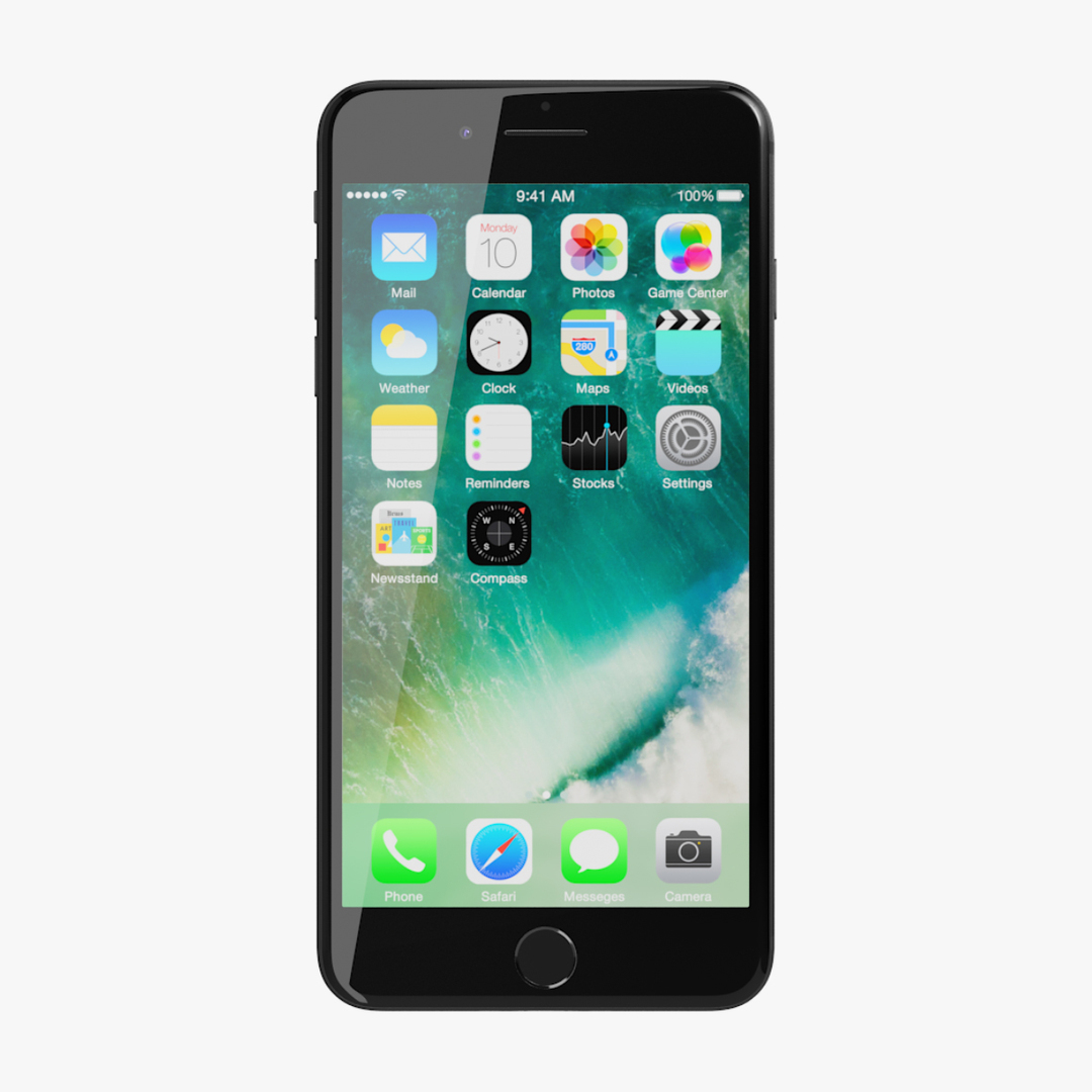Realistic Apple Iphone 7 3d Max
