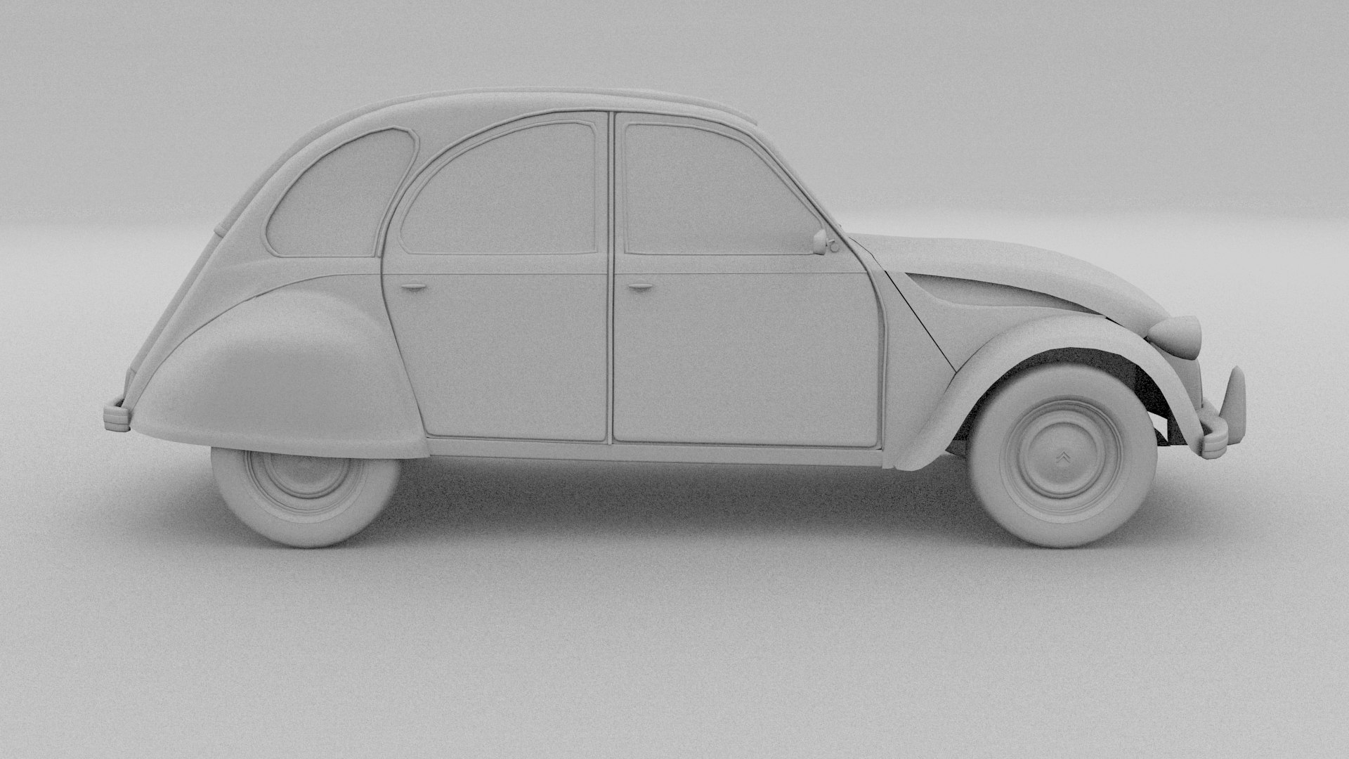 citroen 2cv obj