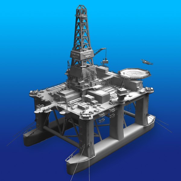 3D Oilrig Models | TurboSquid