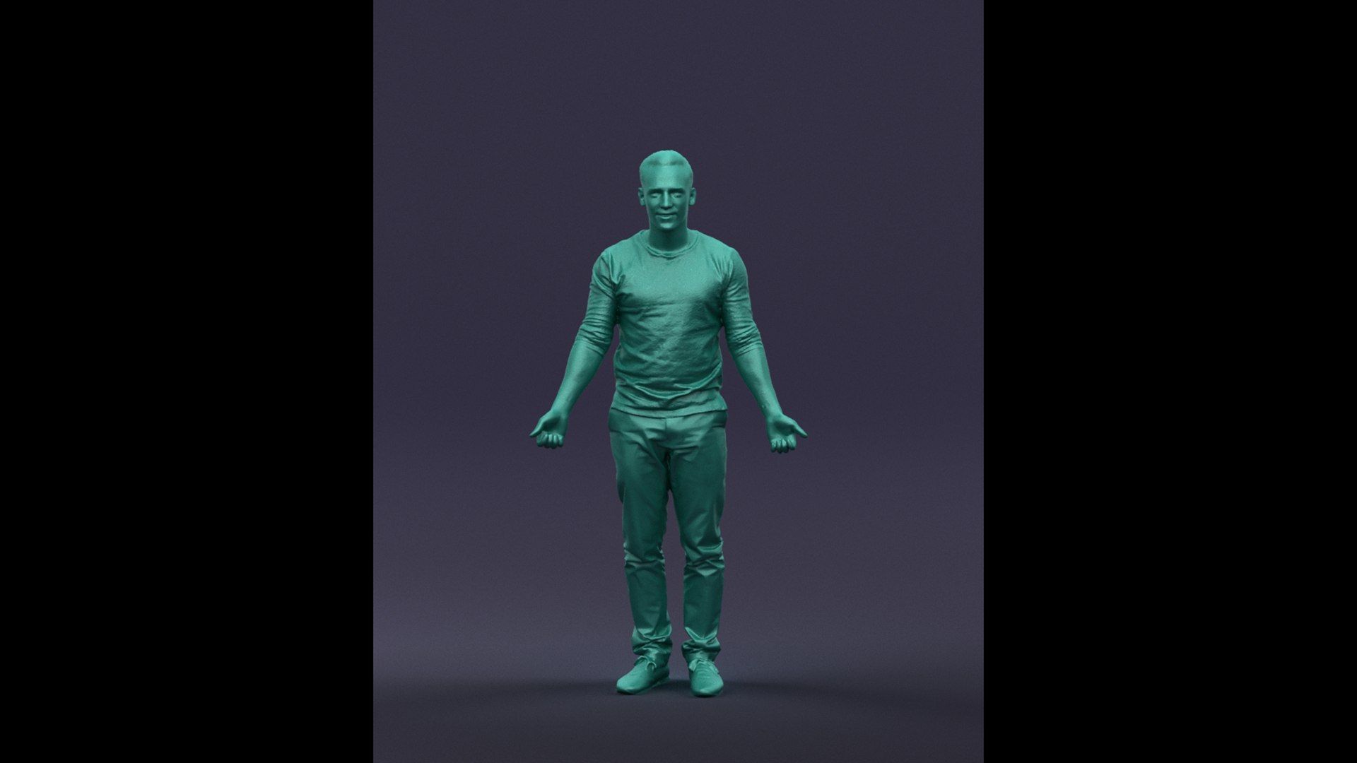 Scanned Realistic Human 3D Model - TurboSquid 1649415