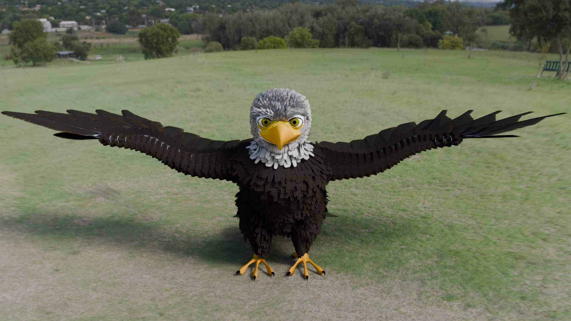 Eagle 3D - TurboSquid 2226086