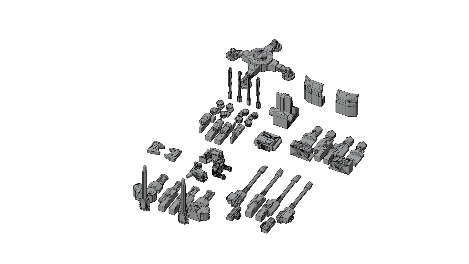 3D Heavy Defense Turret Model - TurboSquid 2024300