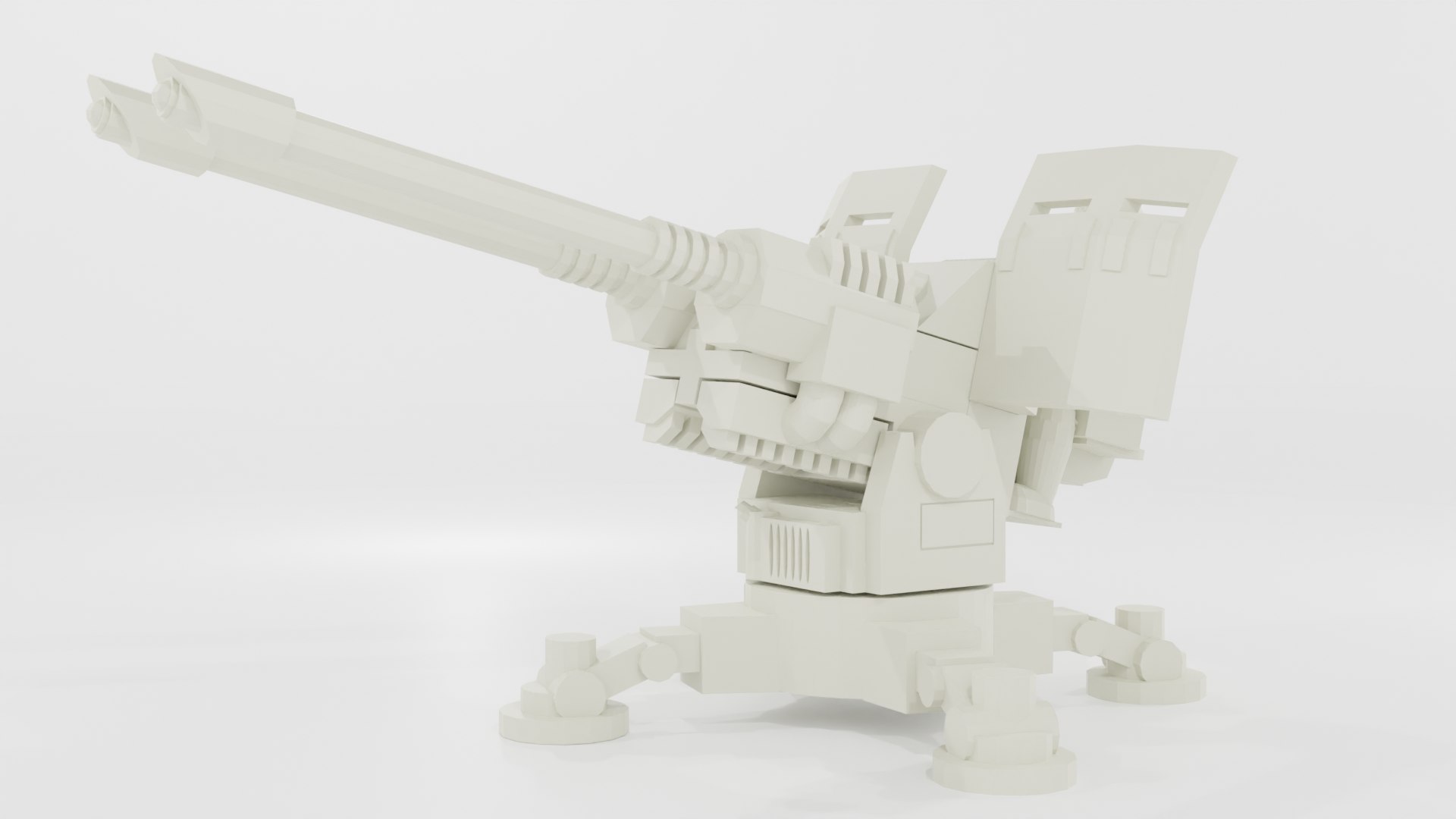 3D Heavy Defense Turret Model - TurboSquid 2024300
