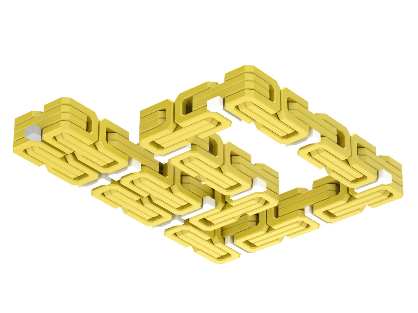 3D Printable King Chain - TurboSquid 1862974