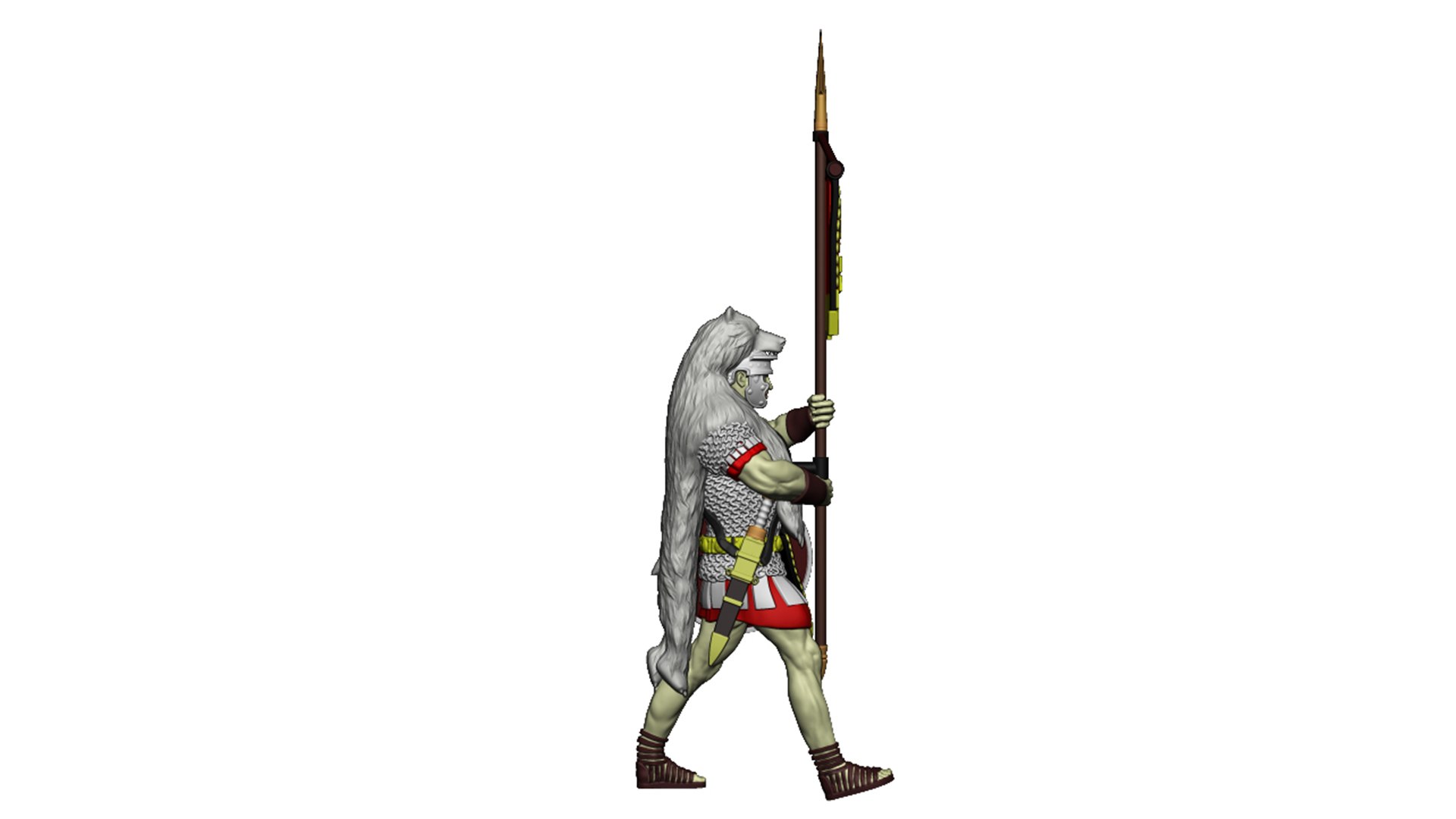 3D Vexillarius 1 Walk 3D Print Model Model - TurboSquid 2430557