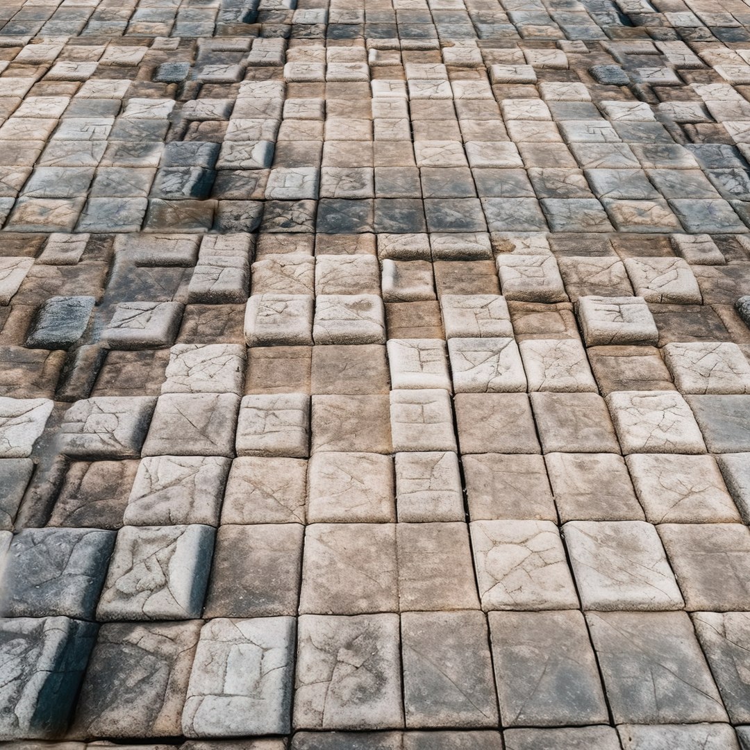 Ancient Roads Mayan Floors Pack 16 Model - TurboSquid 2067893