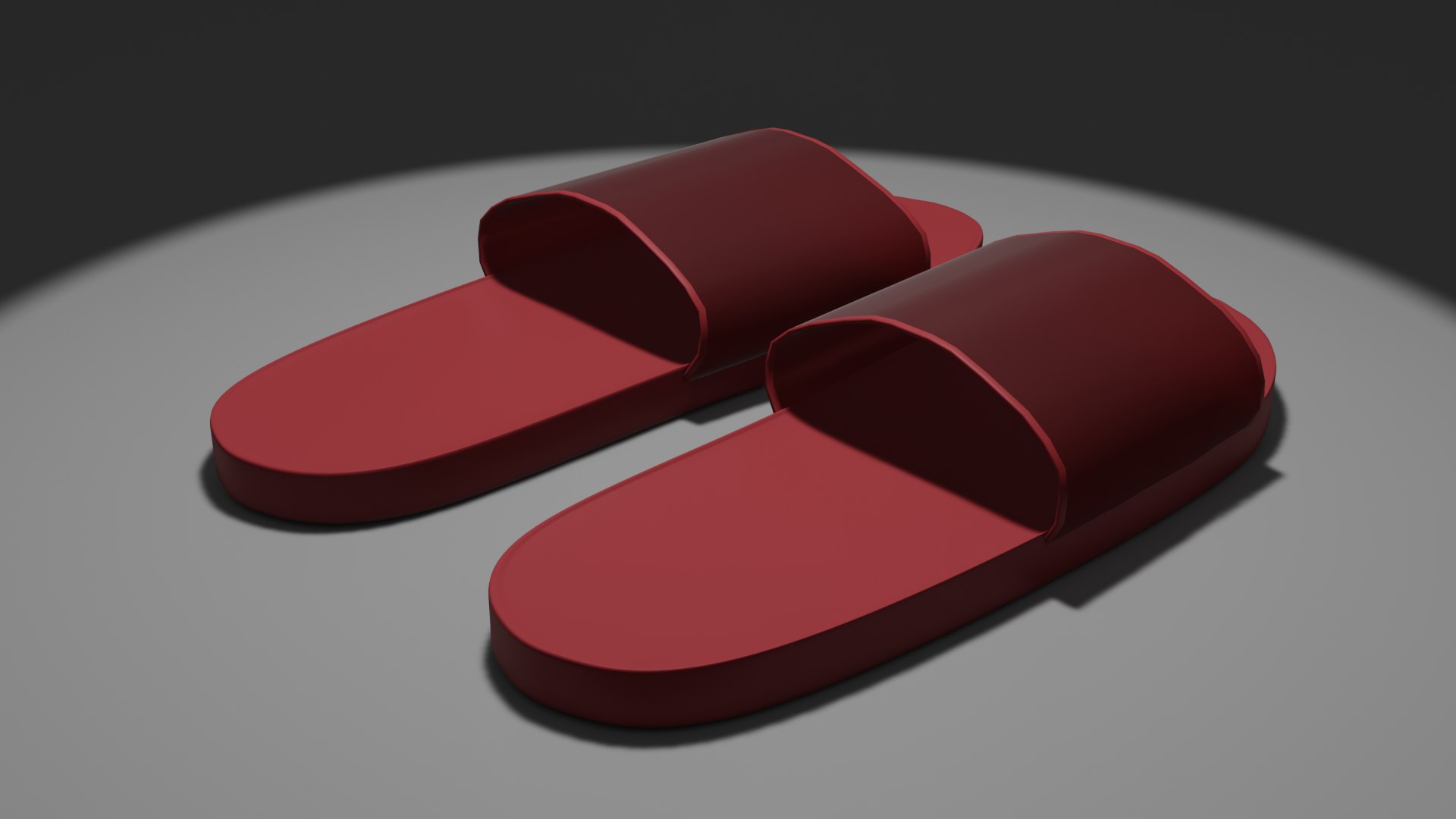 Slippers 3D Model - TurboSquid 1625528