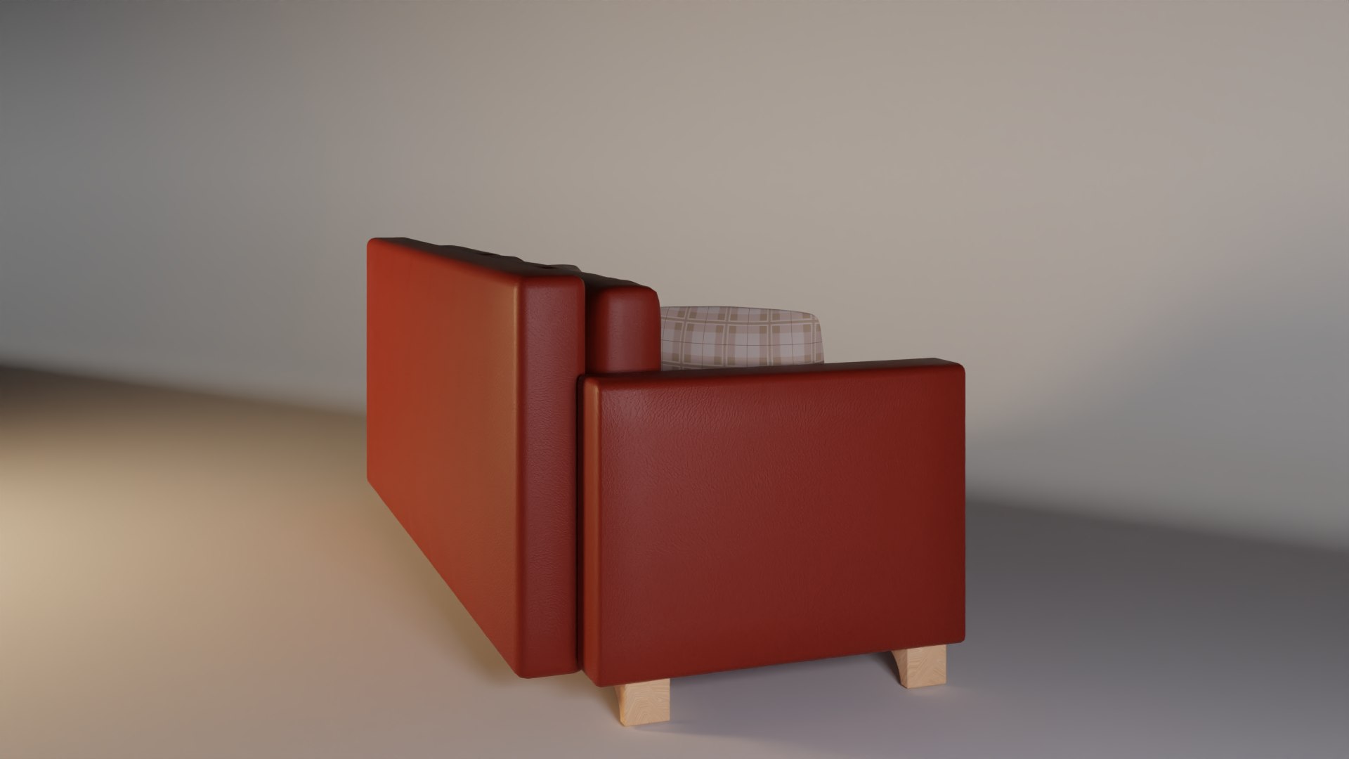 Sofa For Render Low-poly 3D Model - TurboSquid 2071911