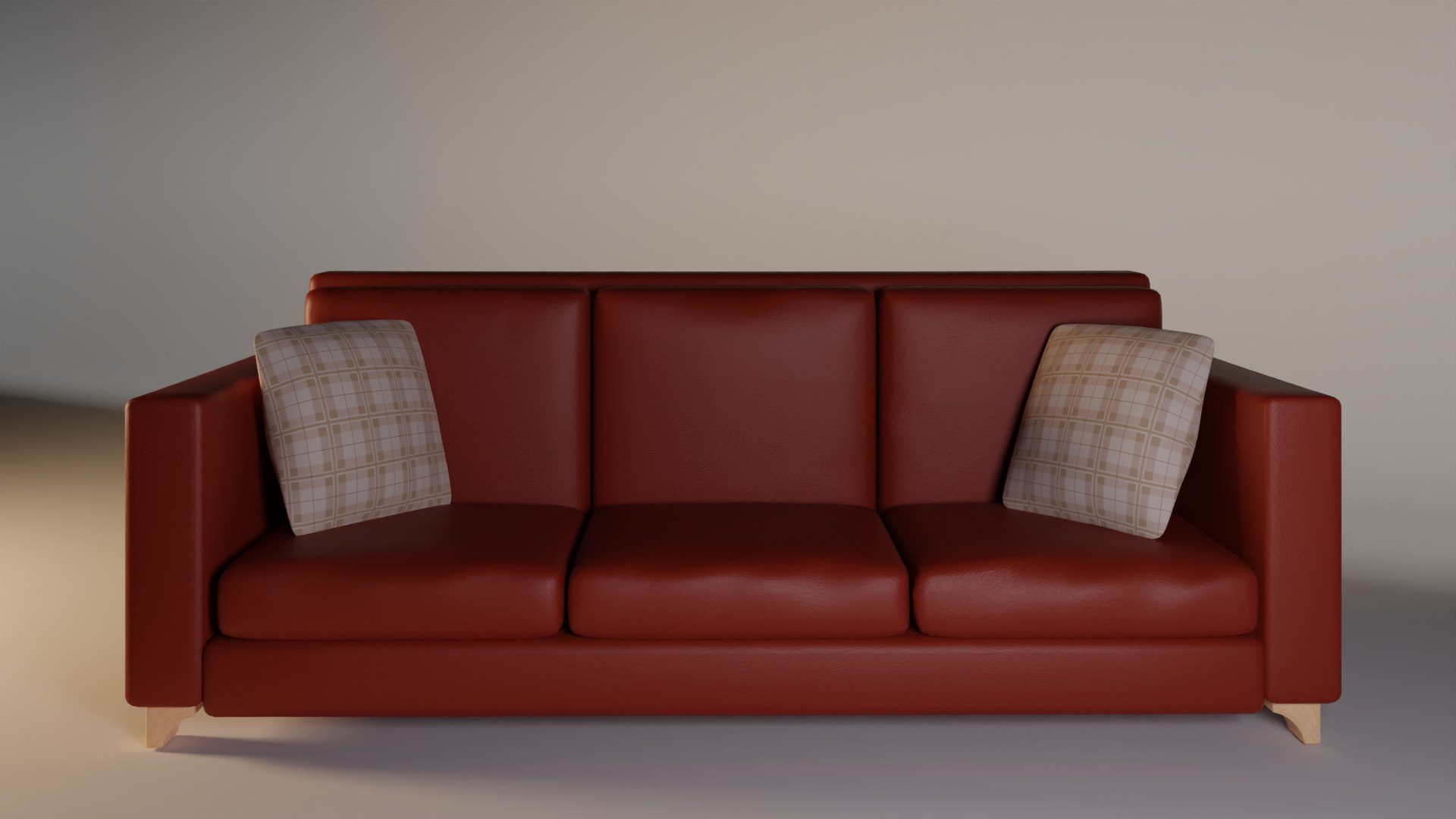 Sofa For Render Low-poly 3D Model - TurboSquid 2071911