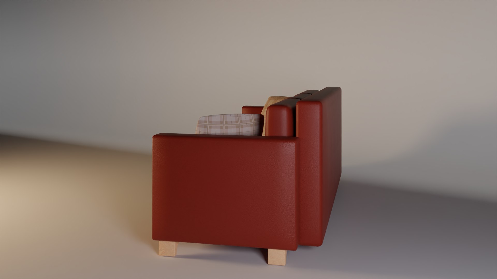Sofa For Render Low-poly 3D Model - TurboSquid 2071911