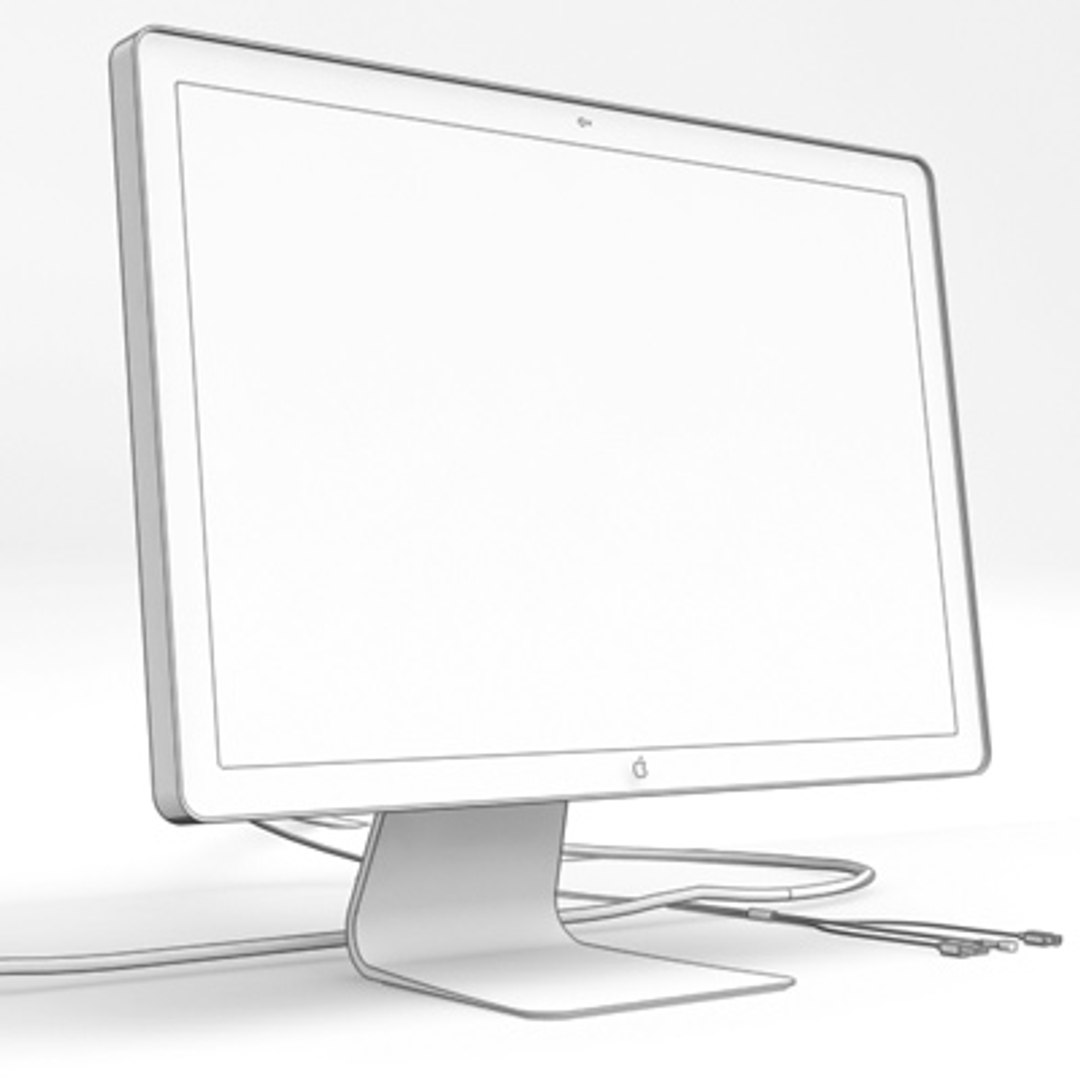 3ds Max Apple Led Display