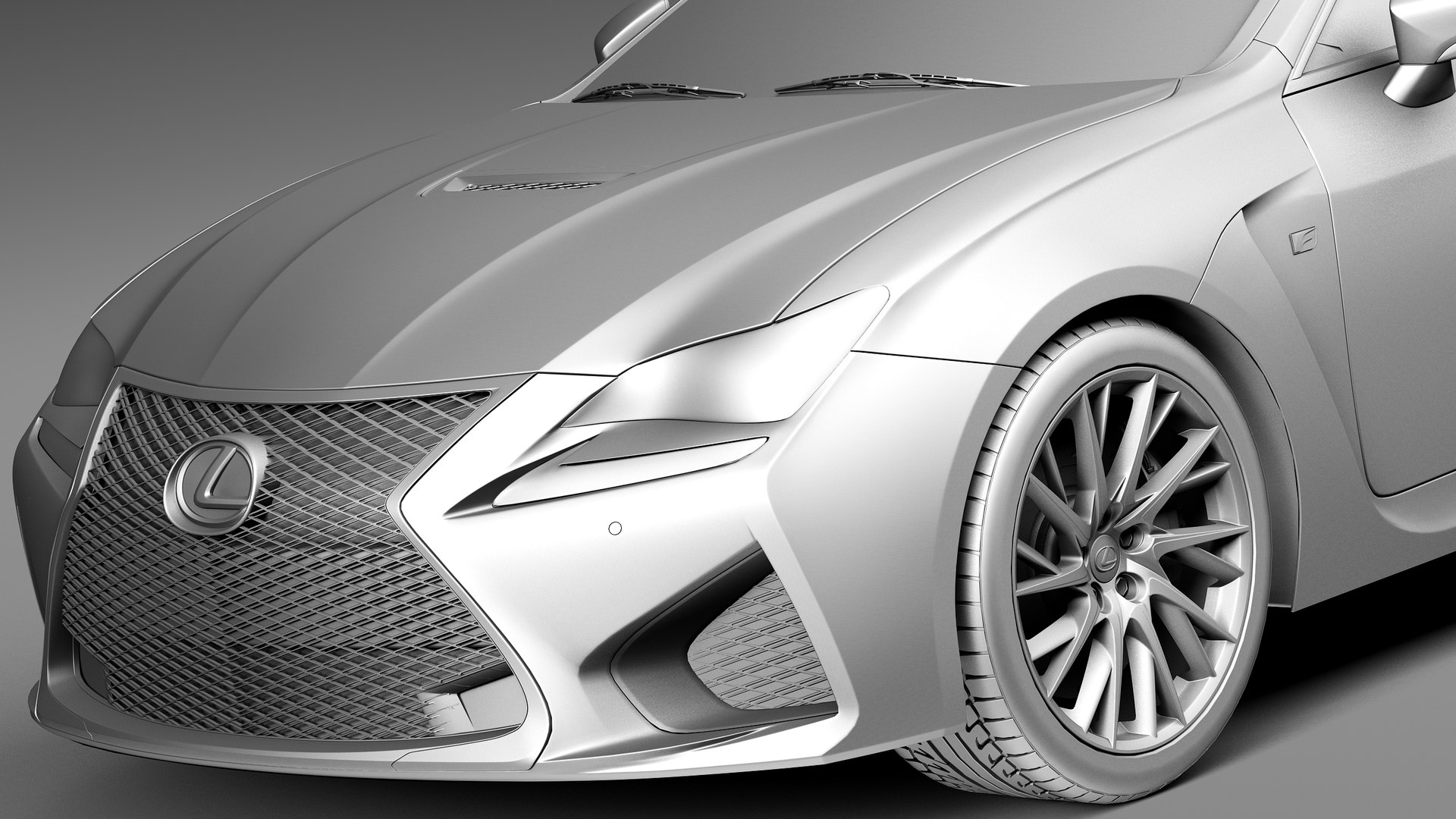 3d 2015 lexus f model
