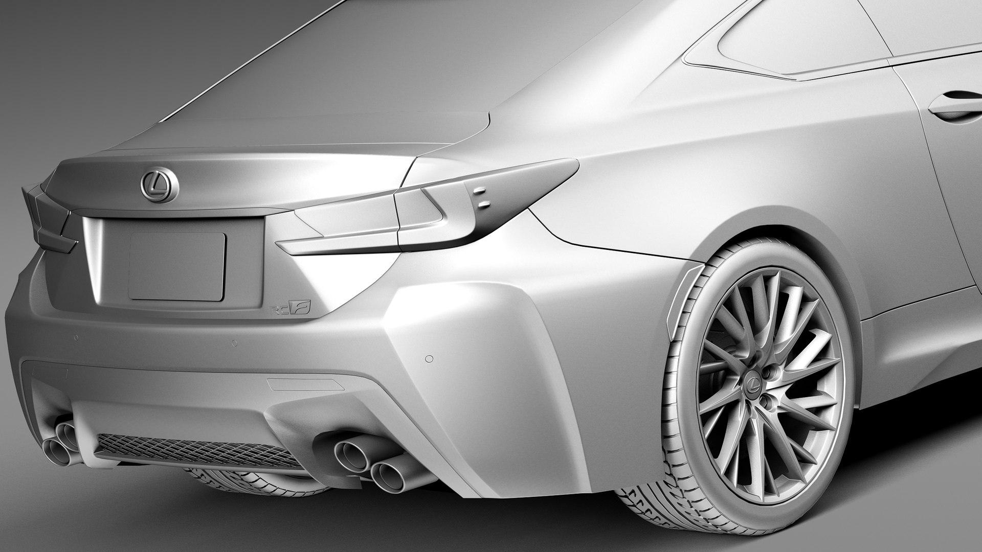 3d 2015 lexus f model