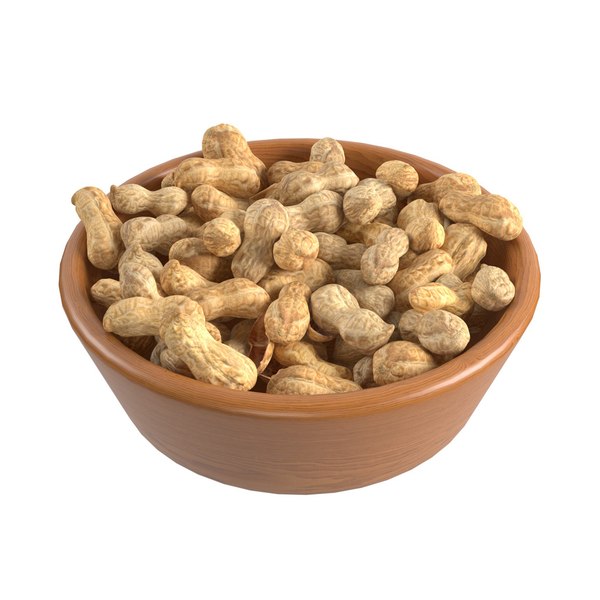 modelo 3d Tazón entero de maní - TurboSquid 2397403