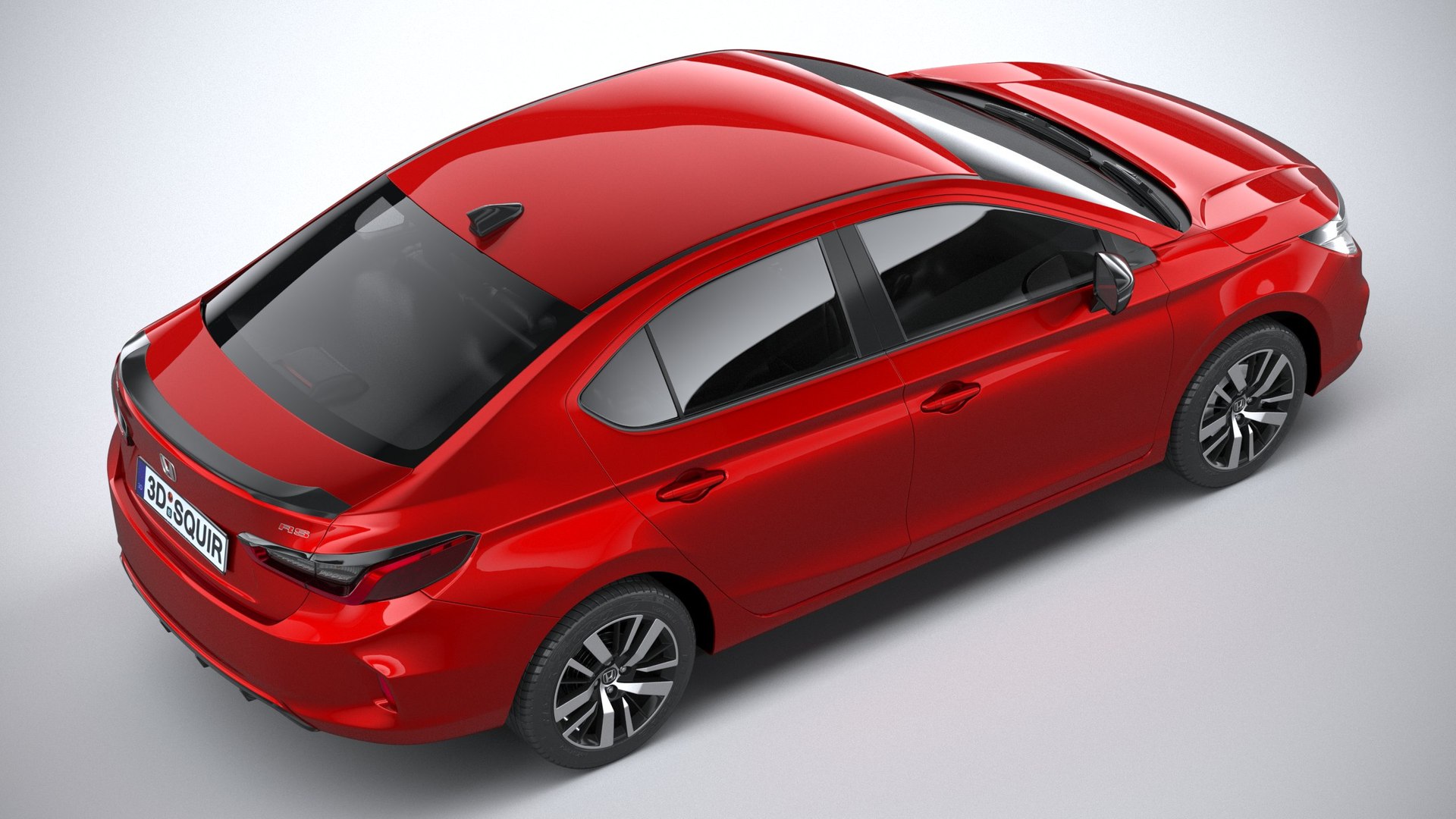 Honda City RS 2022 3D model - TurboSquid 1898330