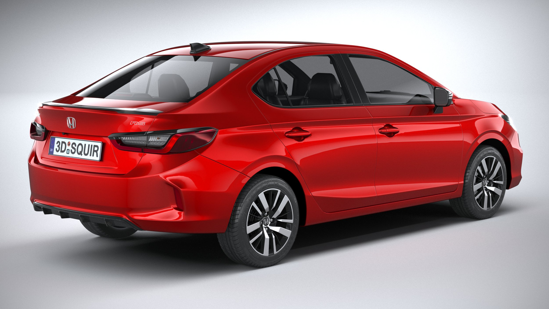 Honda City RS 2022 3D model - TurboSquid 1898330