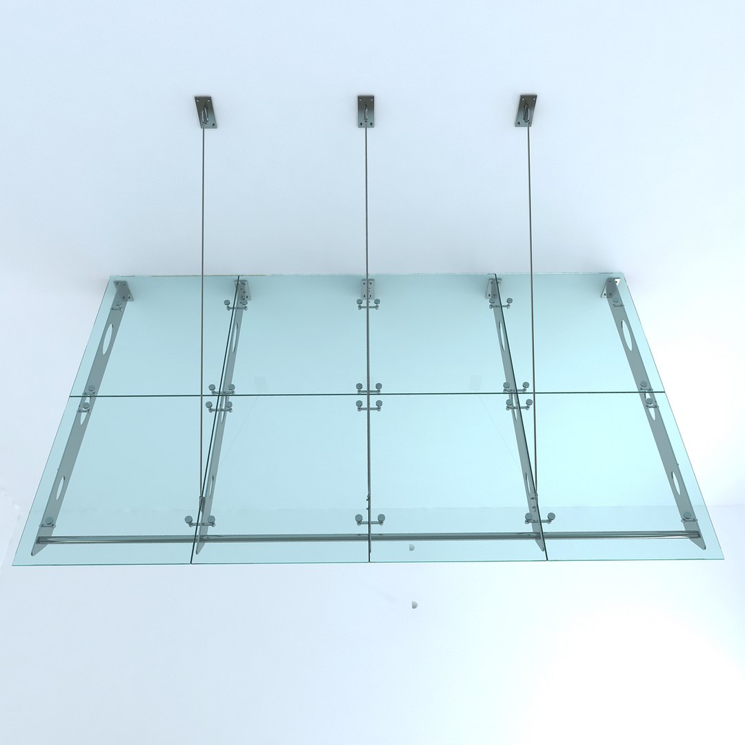 3d Model Glass Canopy