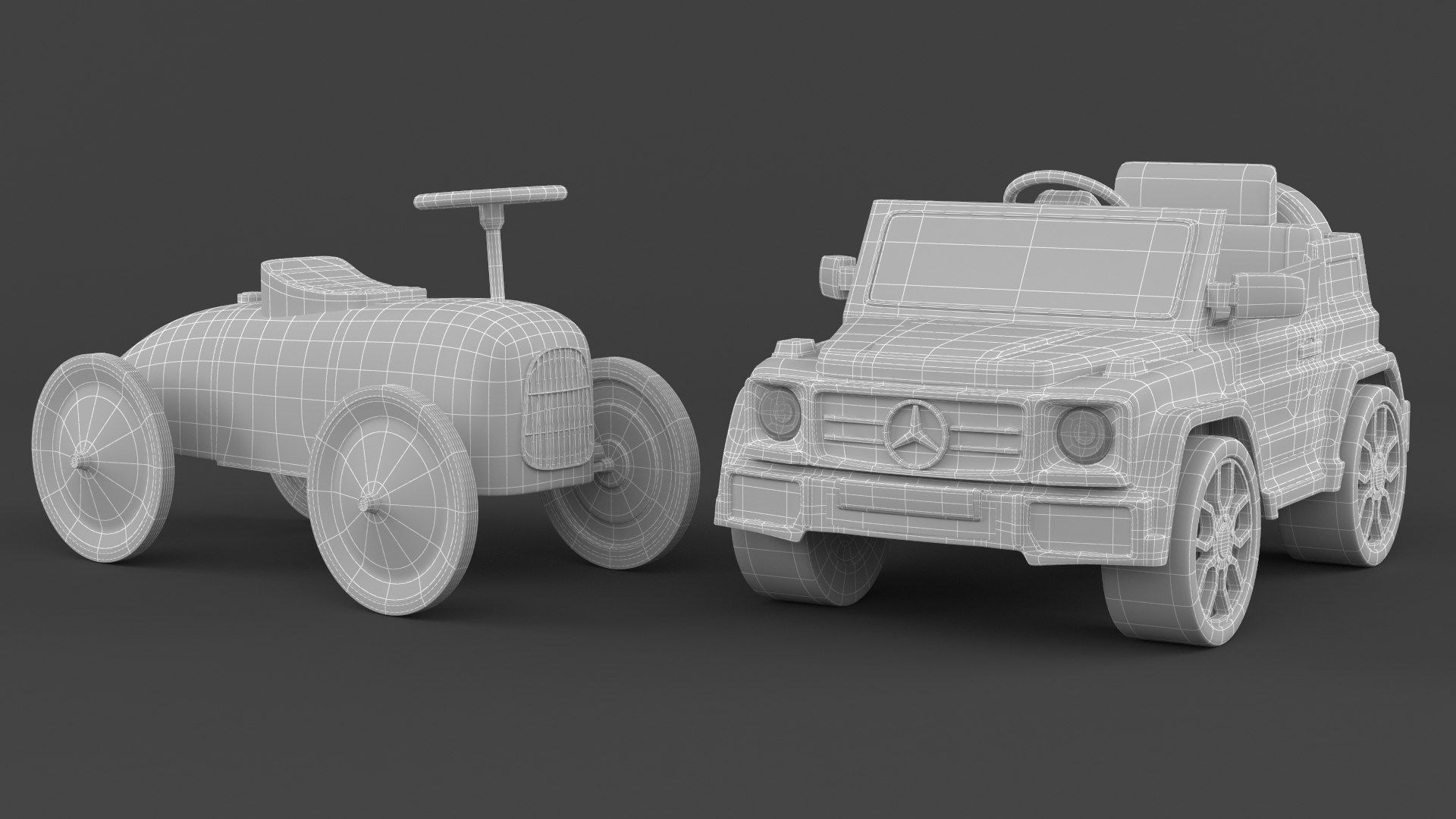 3D Baby Toy Cars - TurboSquid 1980437