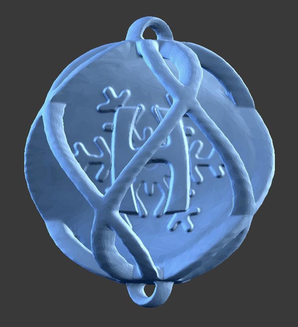 3D модель 3D Новогоднее украшение Азбука H - TurboSquid 1112818