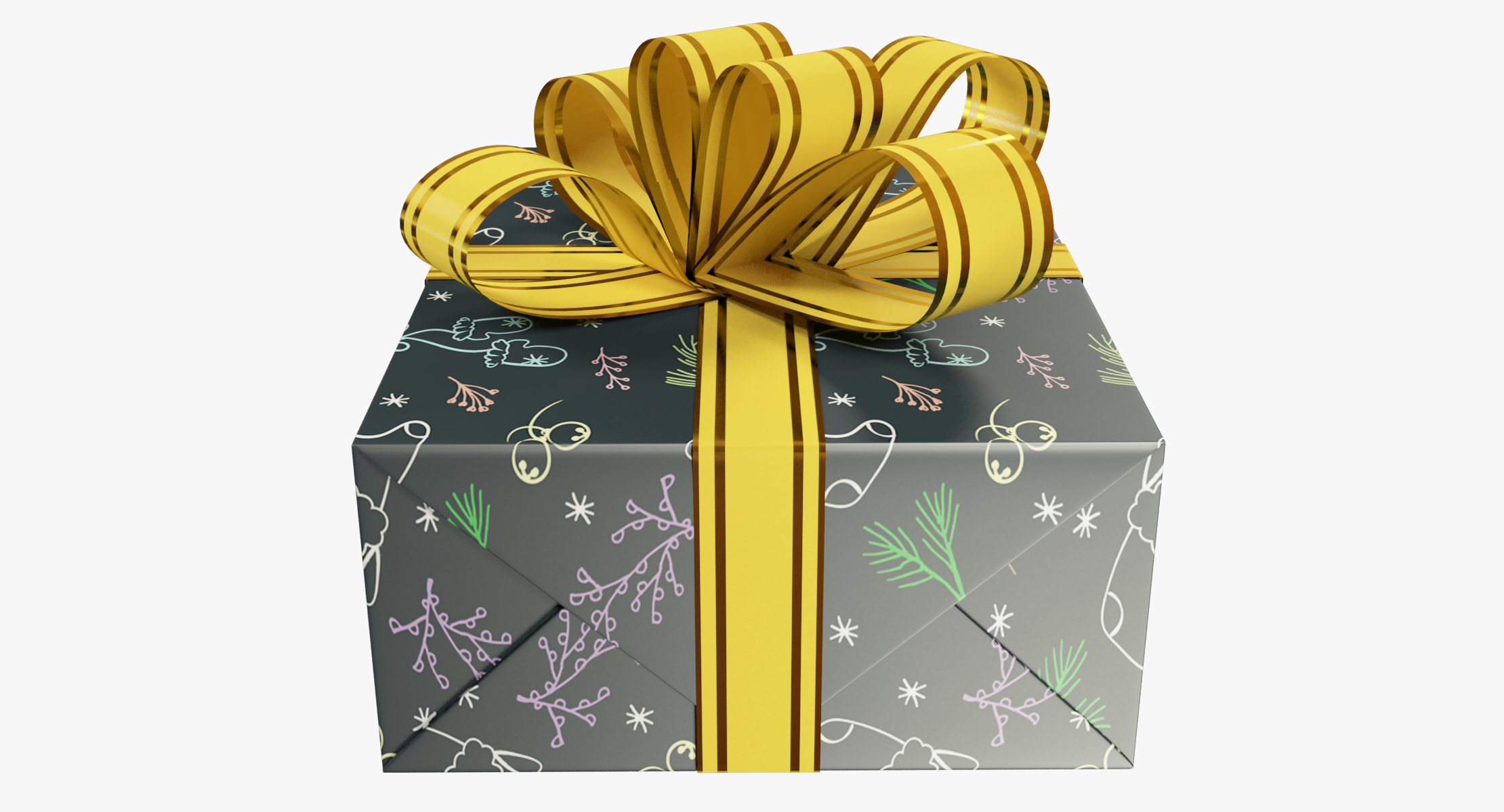 3D model set gifts - TurboSquid 1342753