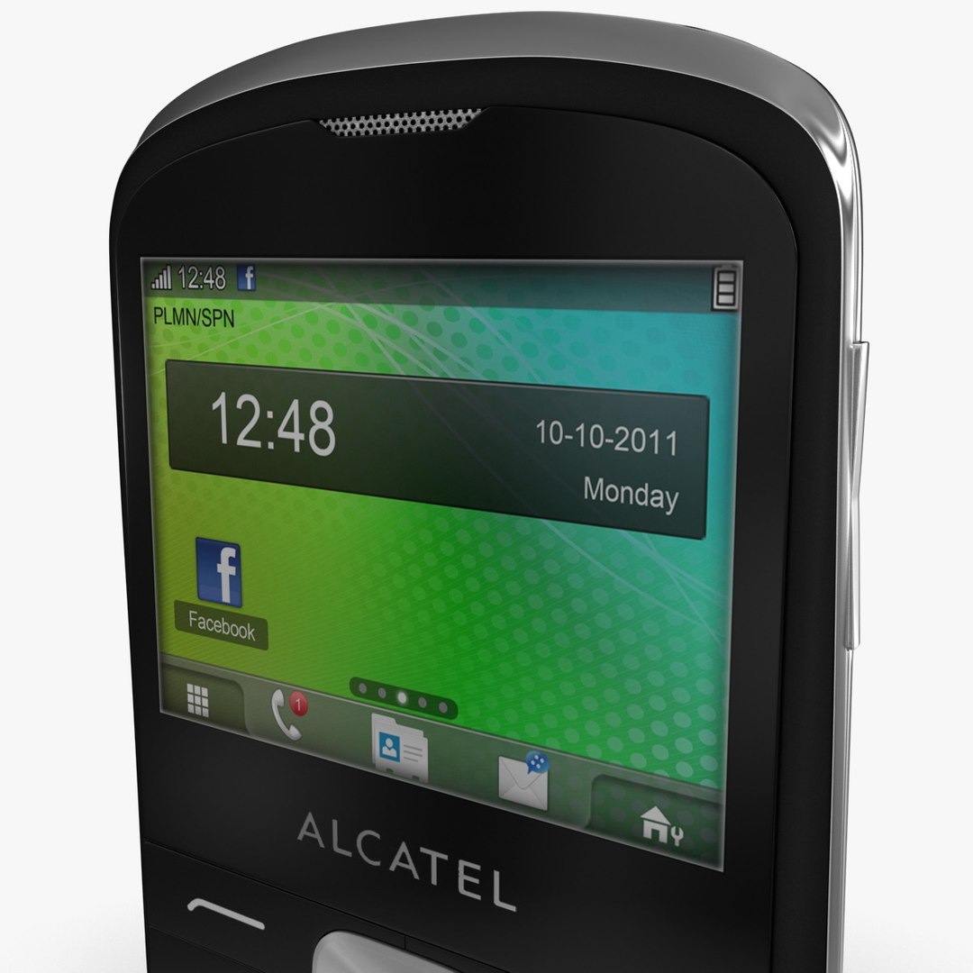 Alcatel Ot-819 Soul 3d Model