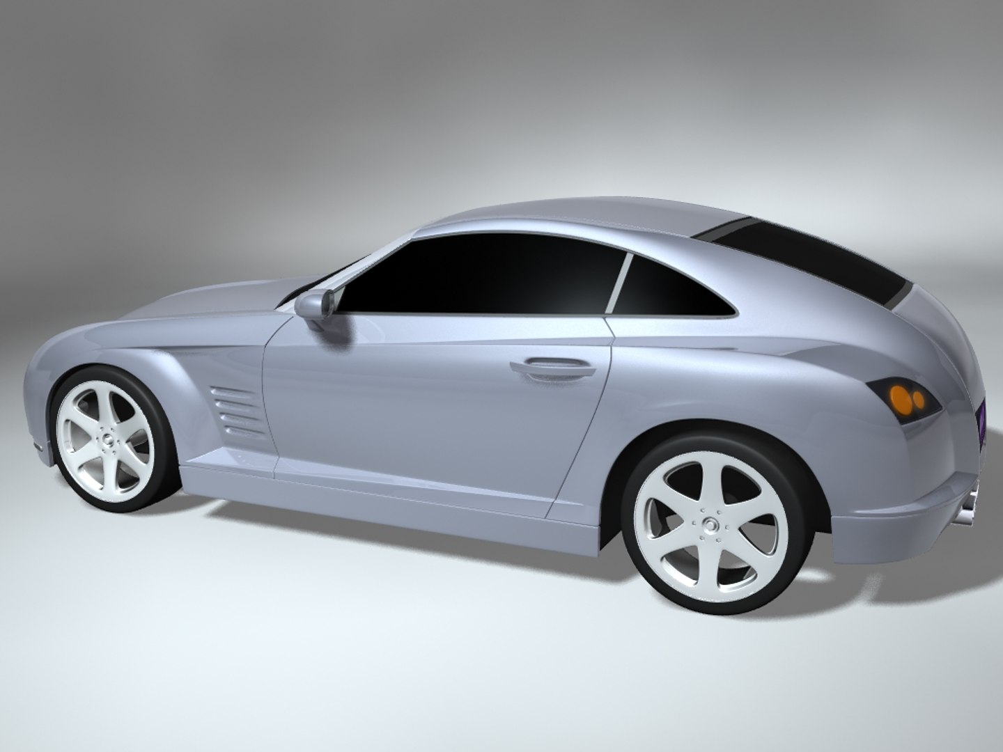 chrysler crossfire concept 3d model