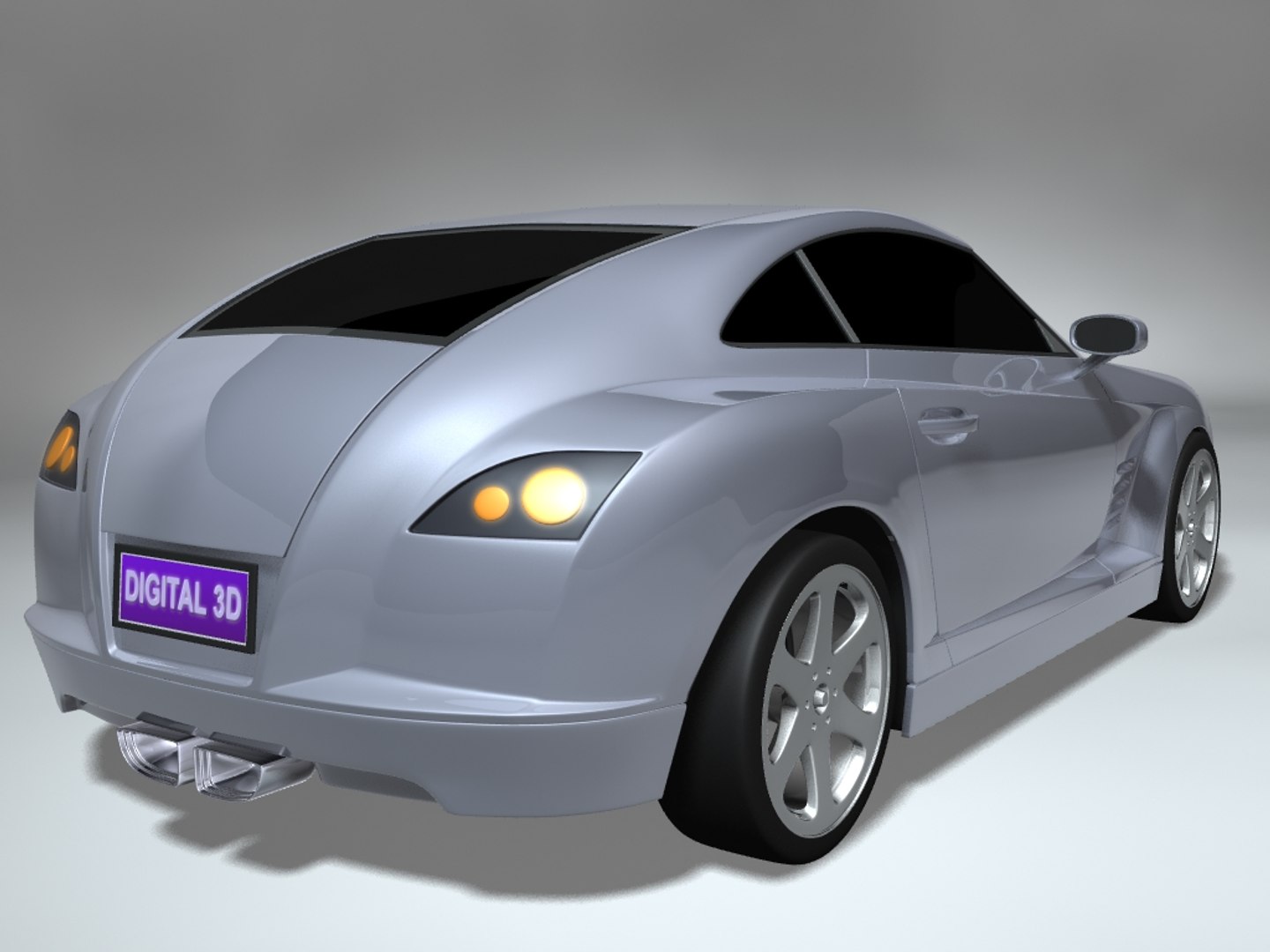 chrysler crossfire concept 3d model