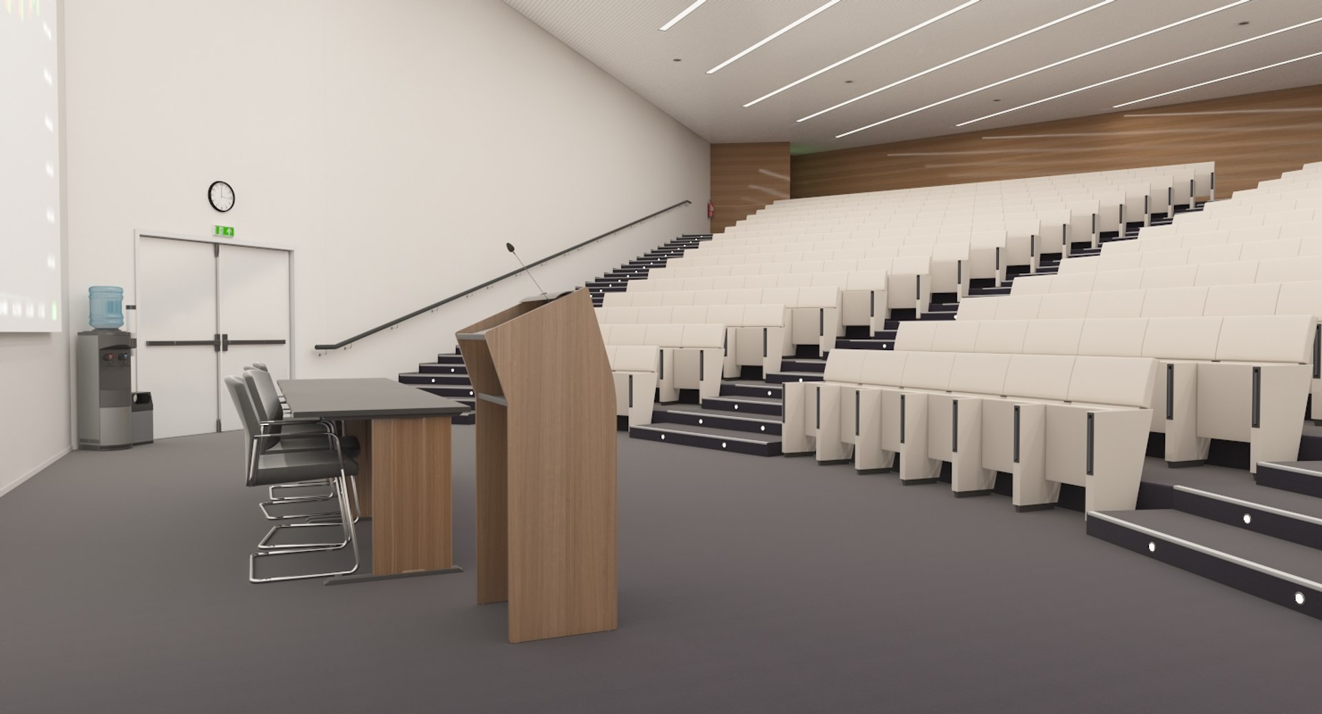 3D Lecture Hall Model - TurboSquid 1318327