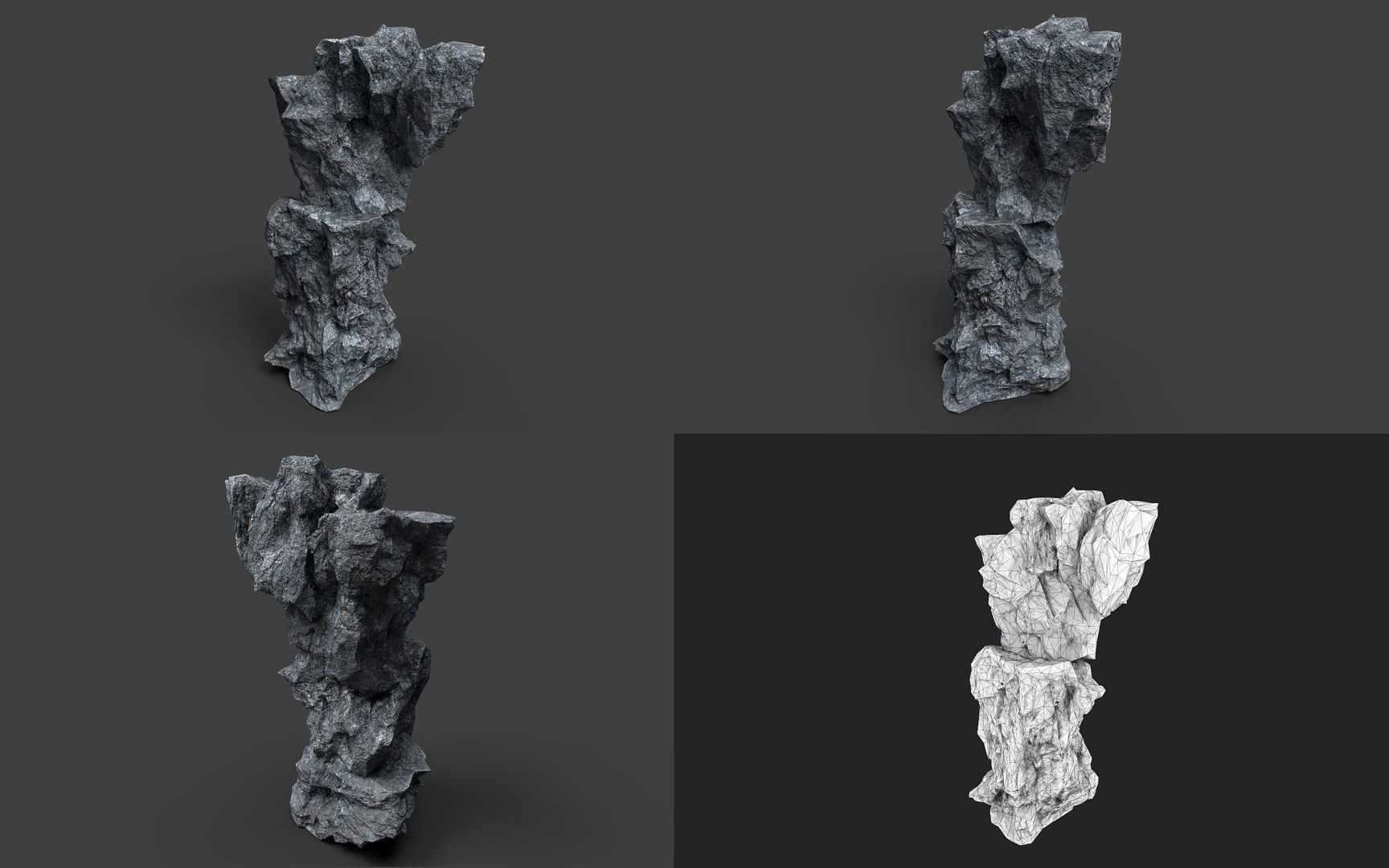 Rocks Height Games 3D Model - TurboSquid 1647888