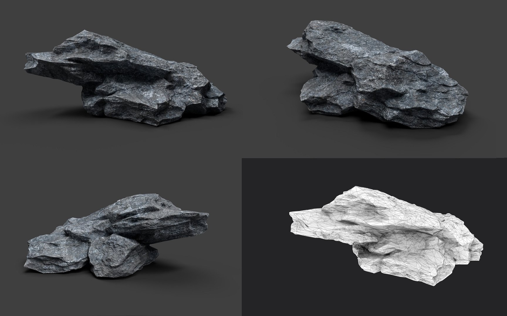 Rocks Height Games 3D Model - TurboSquid 1647888