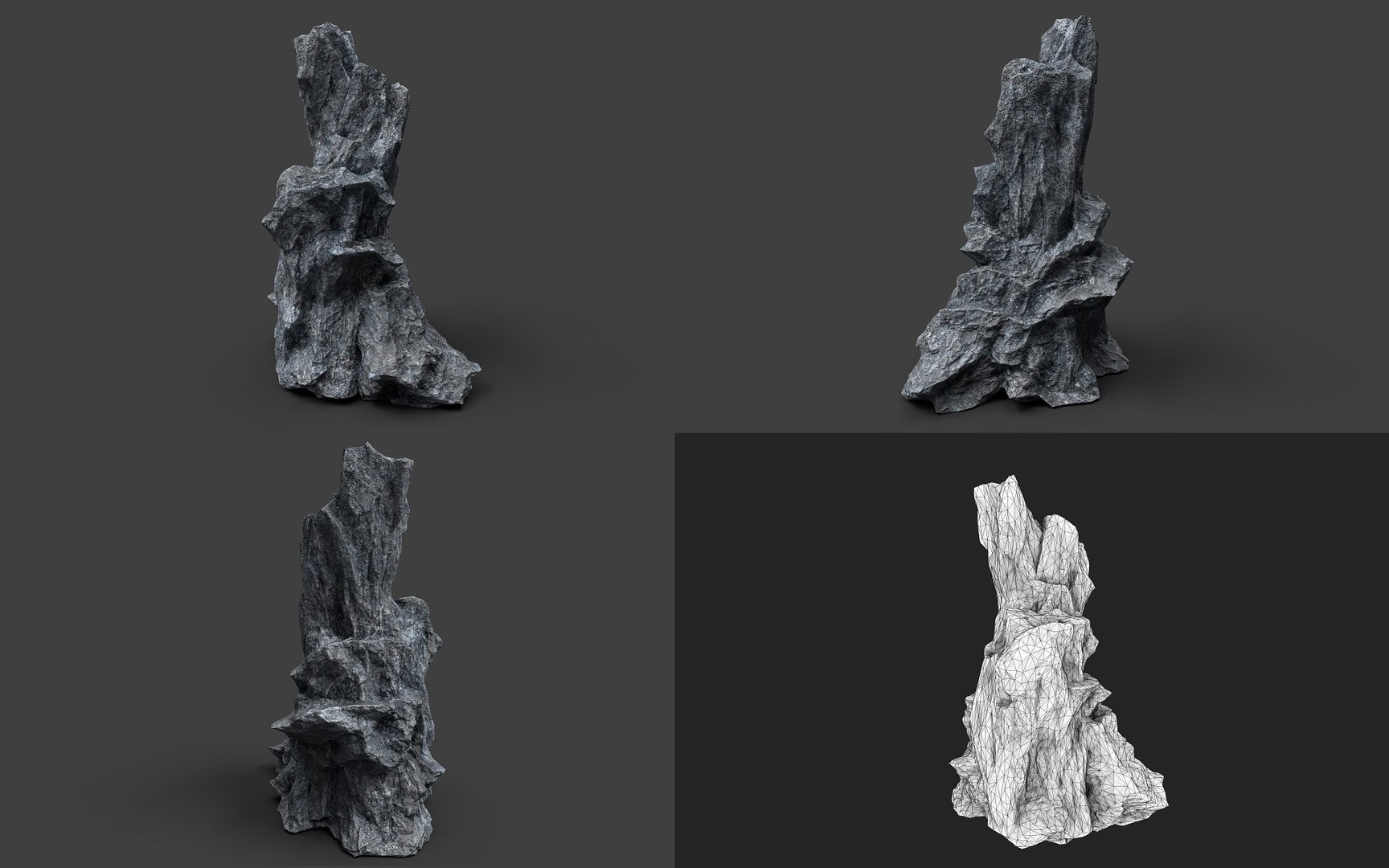 Rocks Height Games 3D Model - TurboSquid 1647888