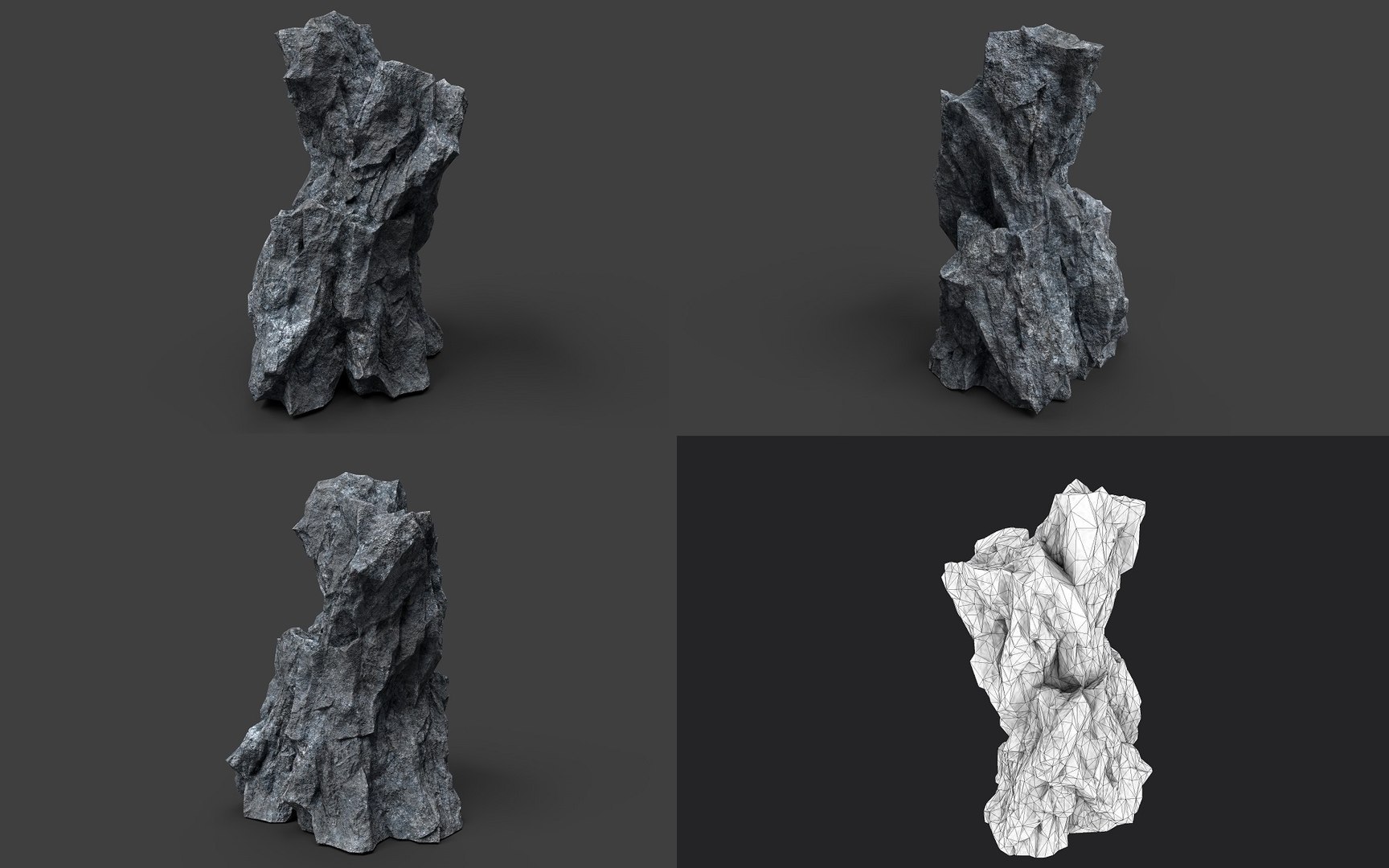 Rocks Height Games 3D Model - TurboSquid 1647888