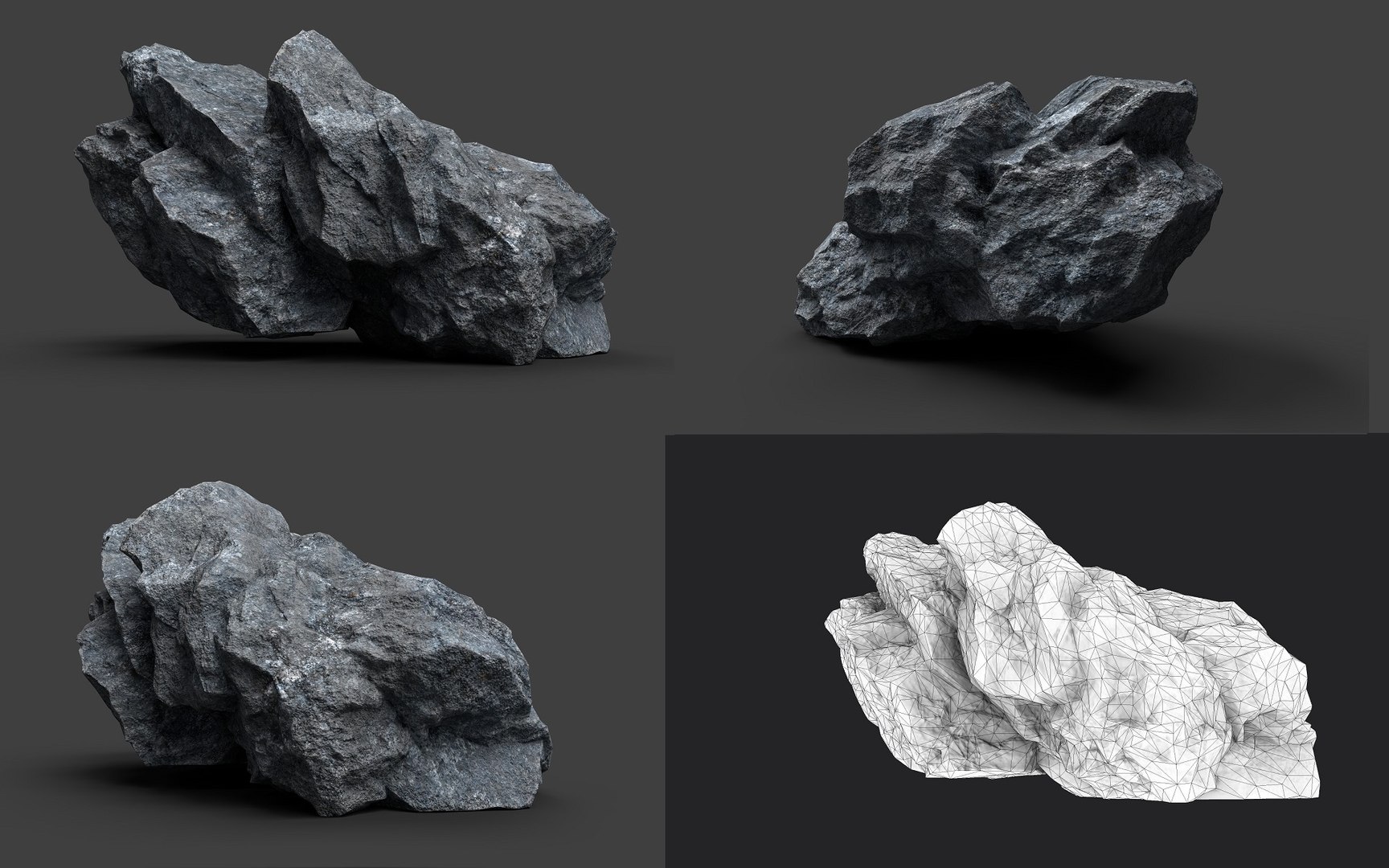 Rocks Height Games 3D Model - TurboSquid 1647888
