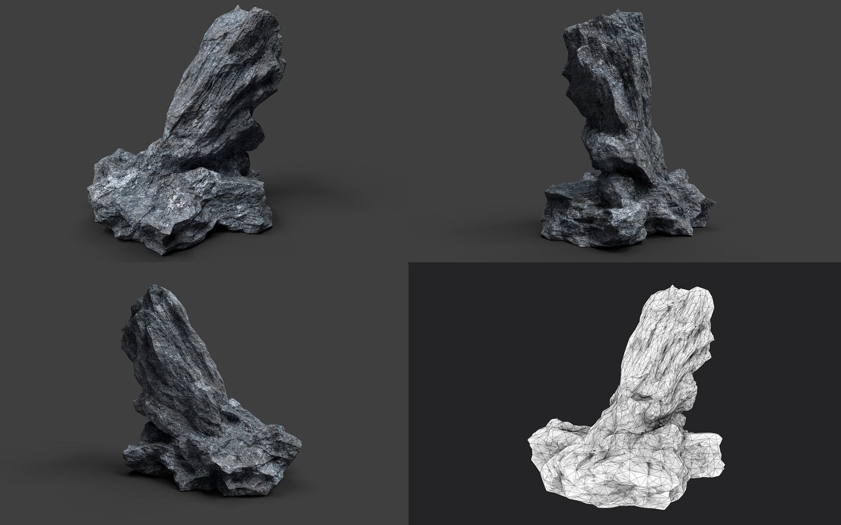 Rocks Height Games 3D Model - TurboSquid 1647888