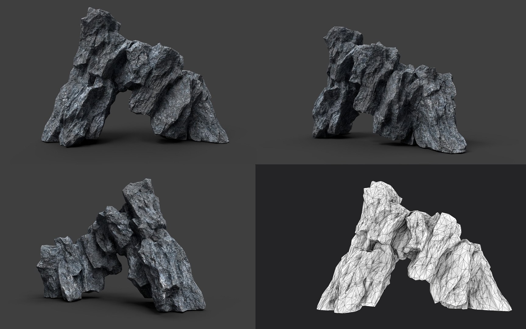 Rocks Height Games 3D Model - TurboSquid 1647888