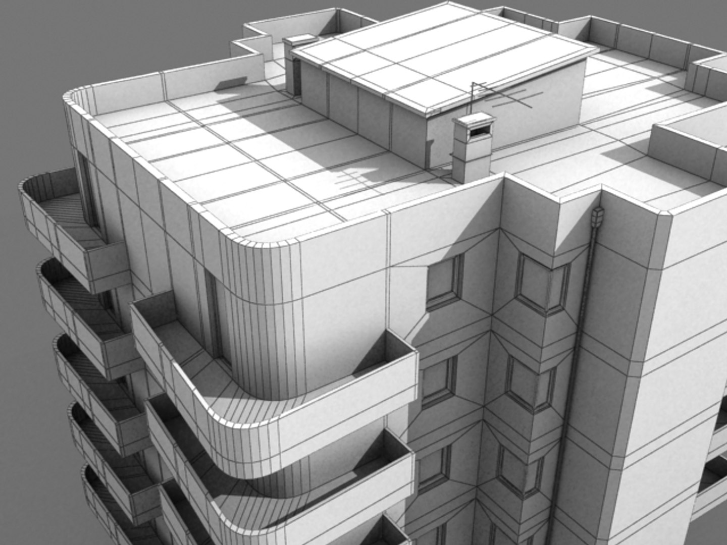 - Urban Block 3d Obj