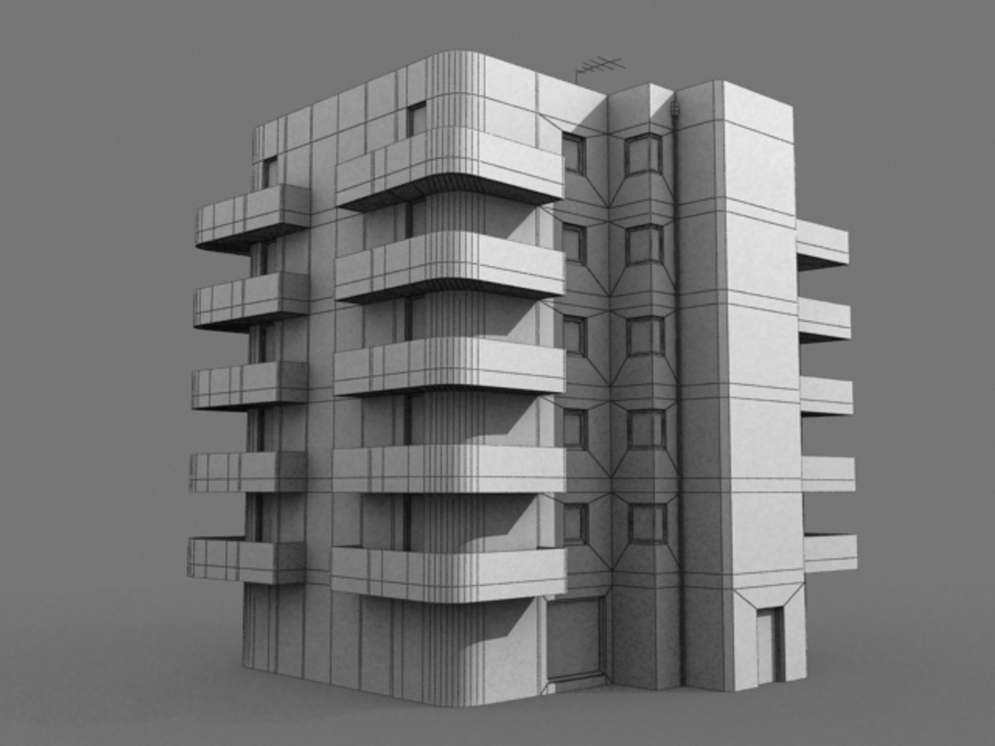- Urban Block 3d Obj